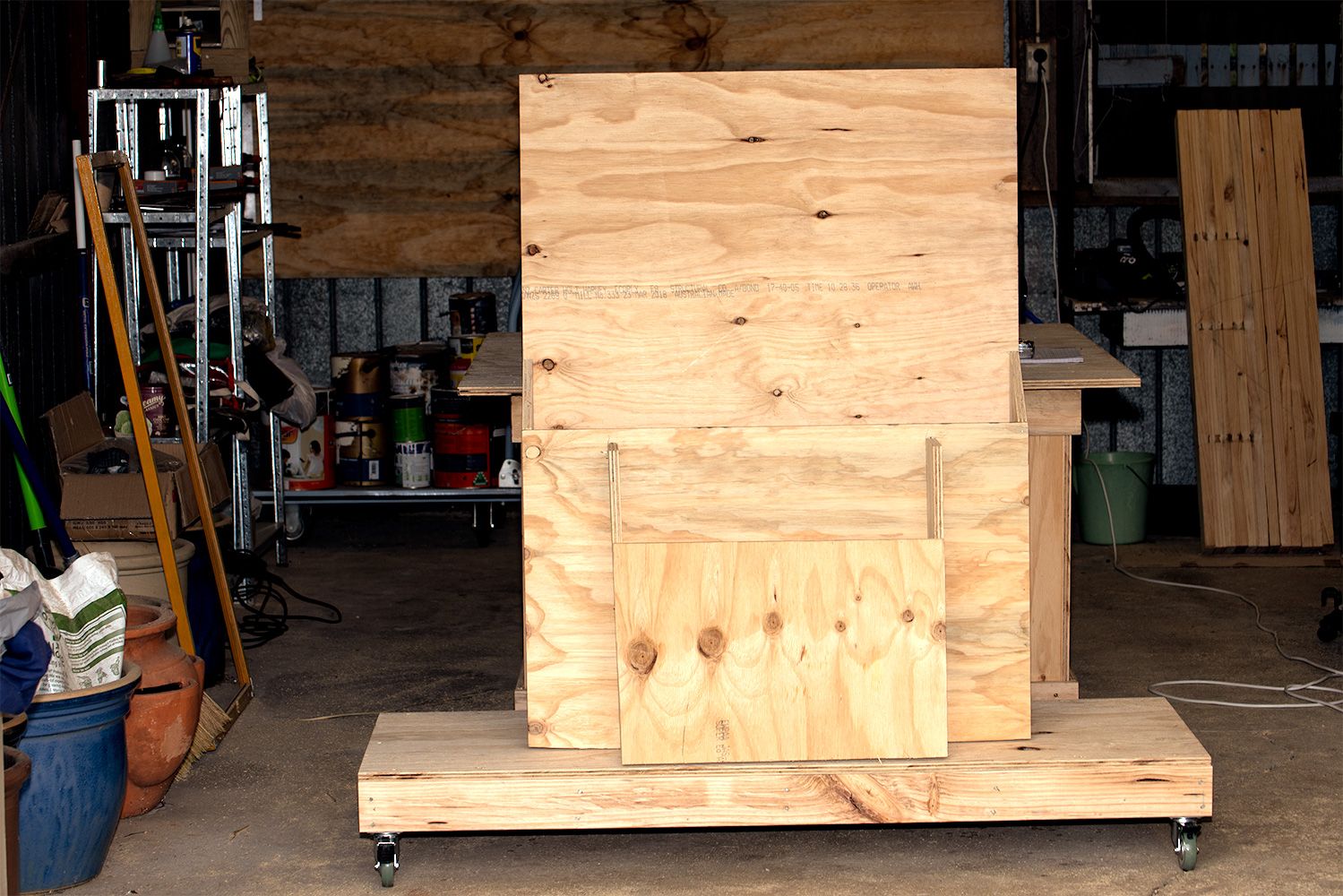 Sheet goods and offcuts rack (with reque... | Bunnings Workshop community