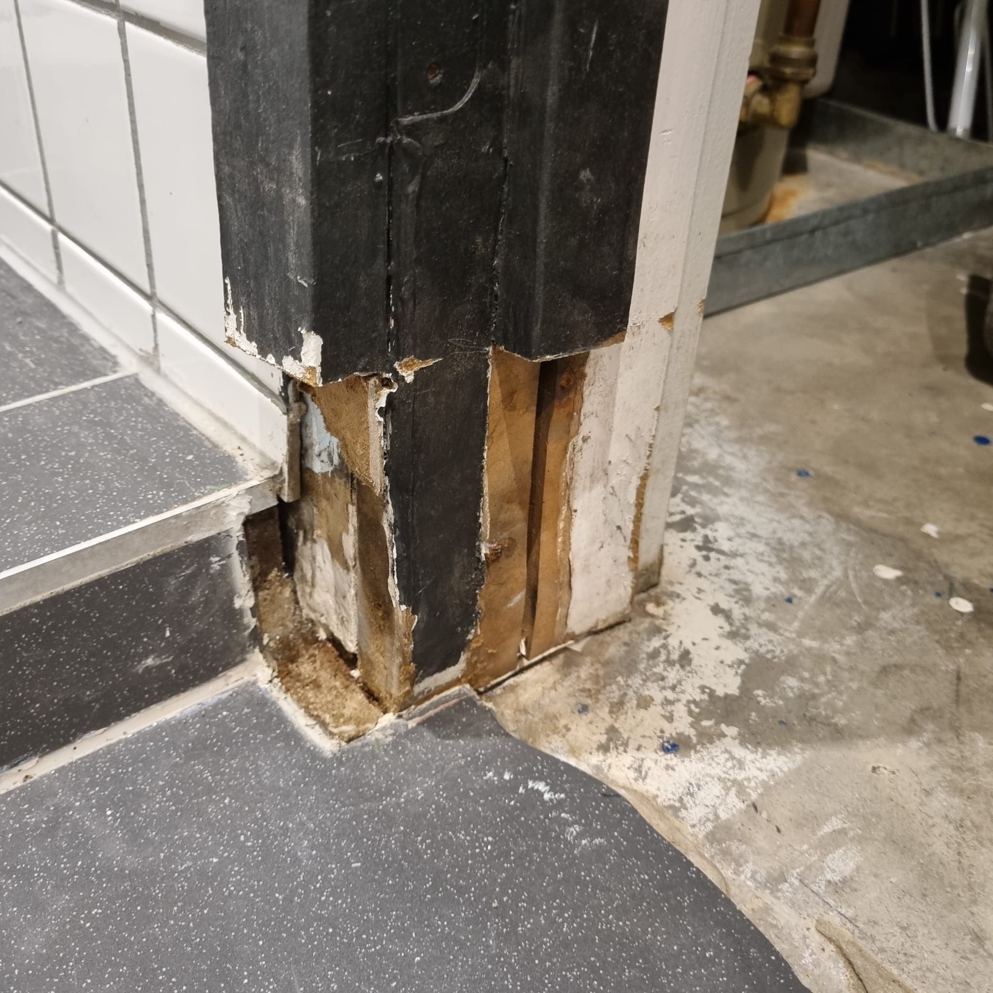 How to fix rotten door frame in bathroom... | Bunnings Workshop community