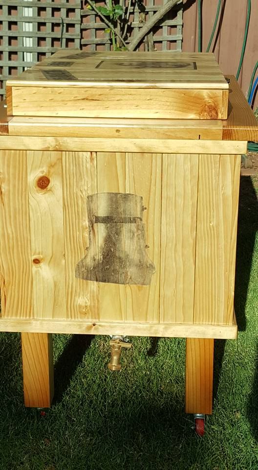 How to Make A Ned Kelly Outdoor Esky Fro... | Bunnings Workshop community