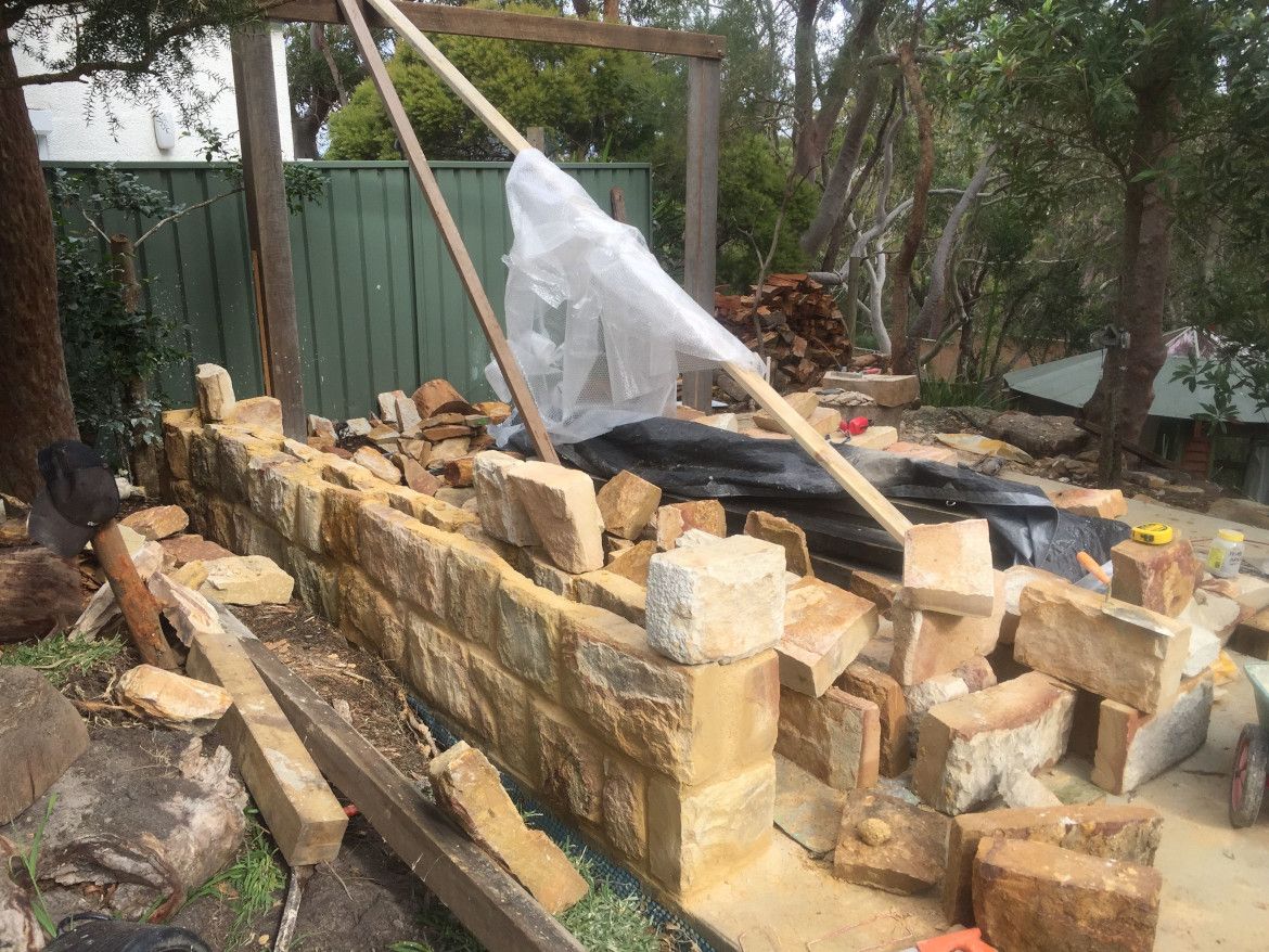 Sandstone barn build with reclaimed timb... | Bunnings Workshop community