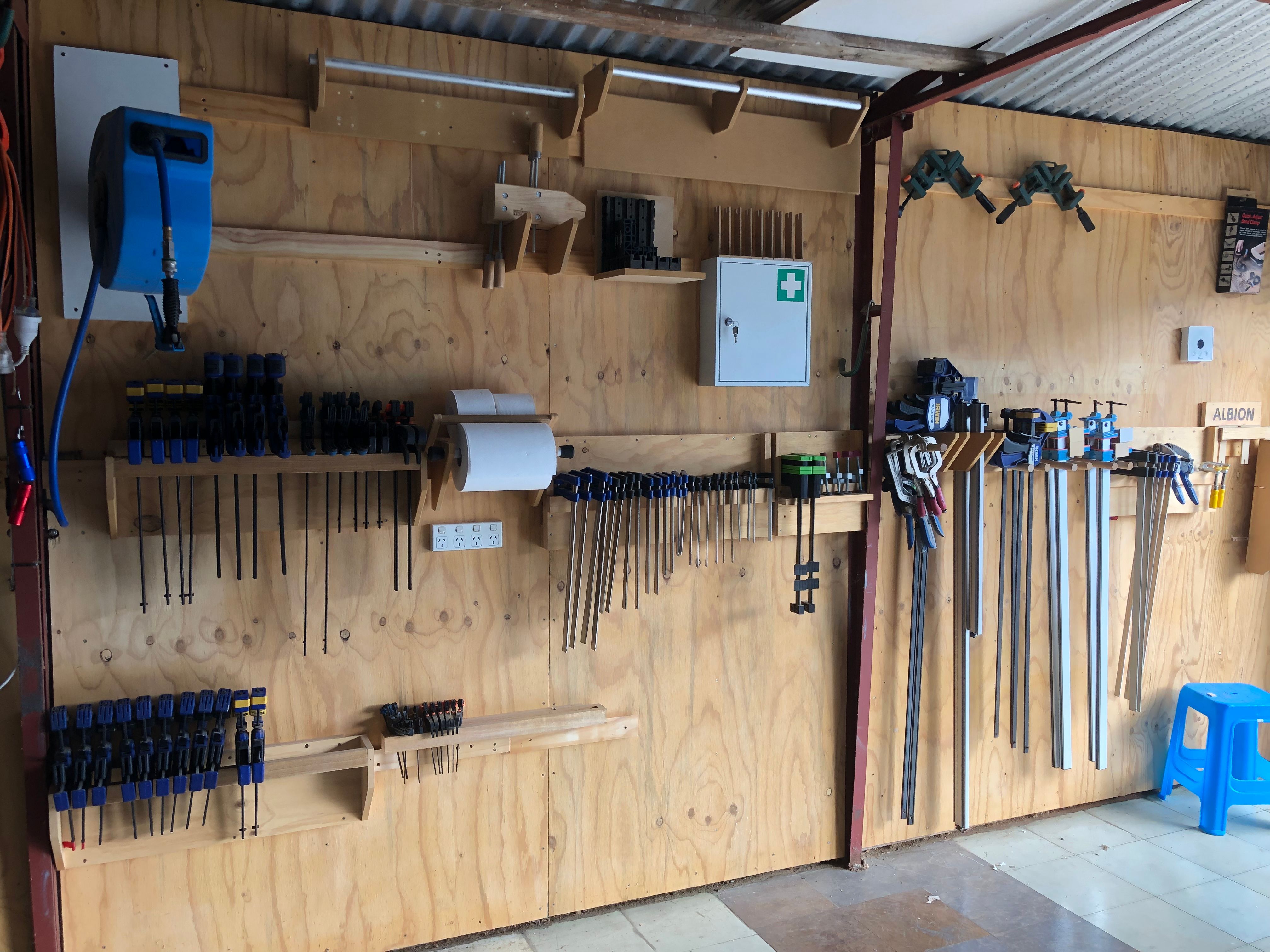 Re: Workbench and cabinet in man cave | Bunnings Workshop community