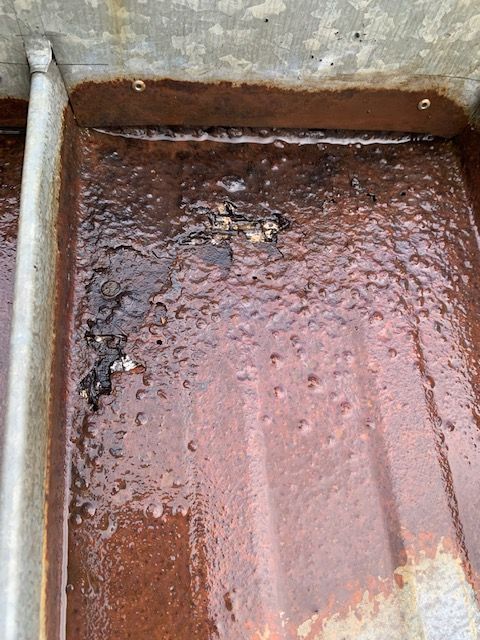 How to seal holes in rusty galvanised ro... | Bunnings Workshop community