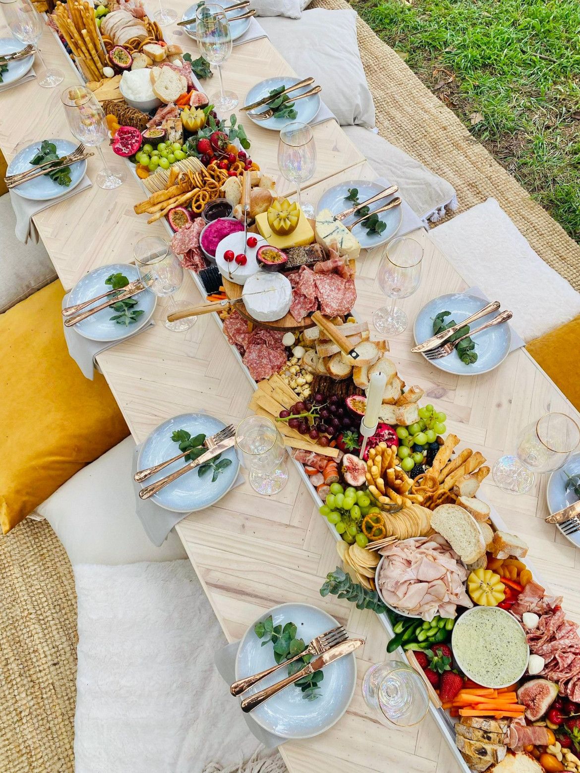 Herringbone tables made from scrap timbe... | Bunnings Workshop community