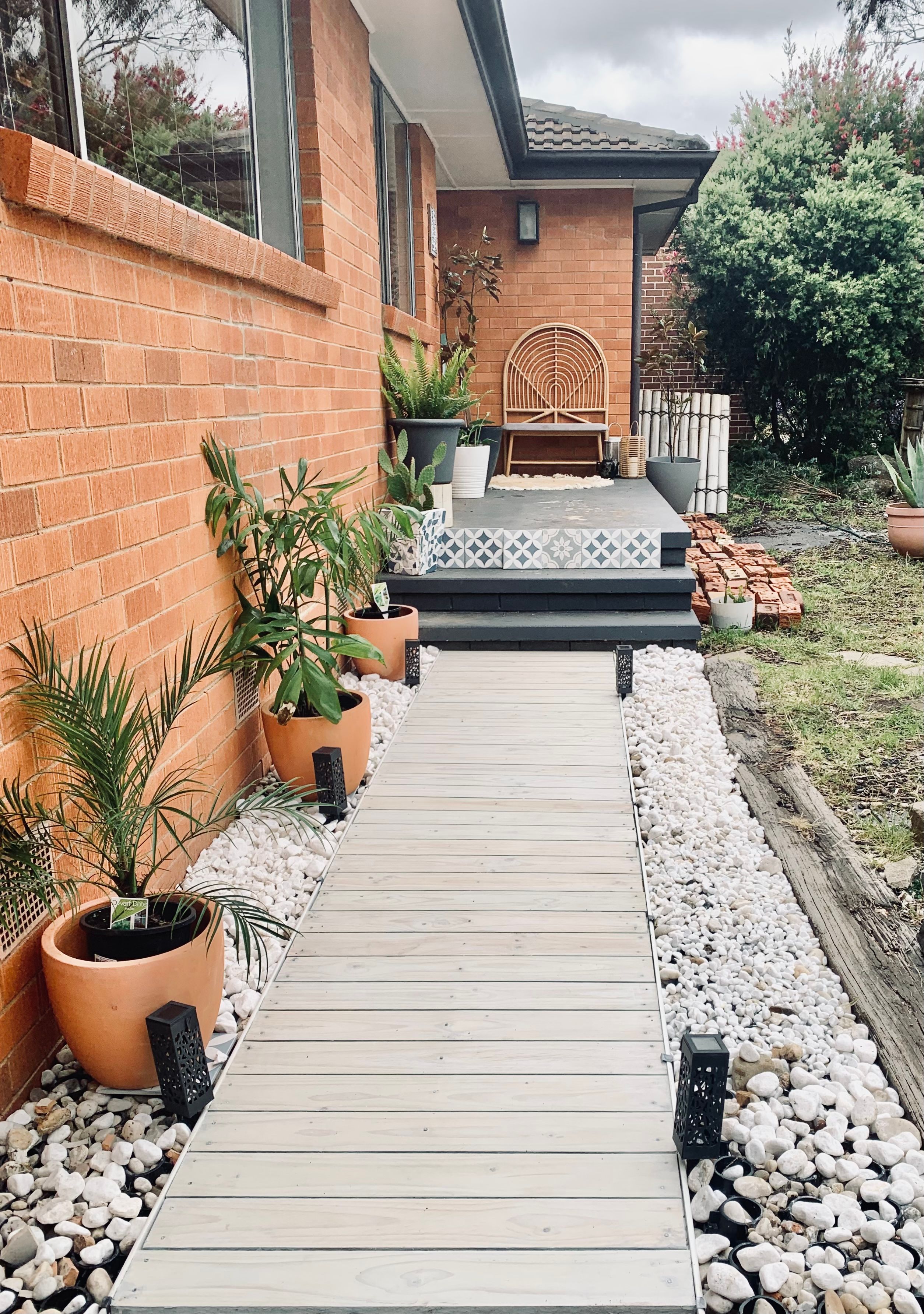 D.I.Y. outdoor entry path decking | Bunnings Workshop community
