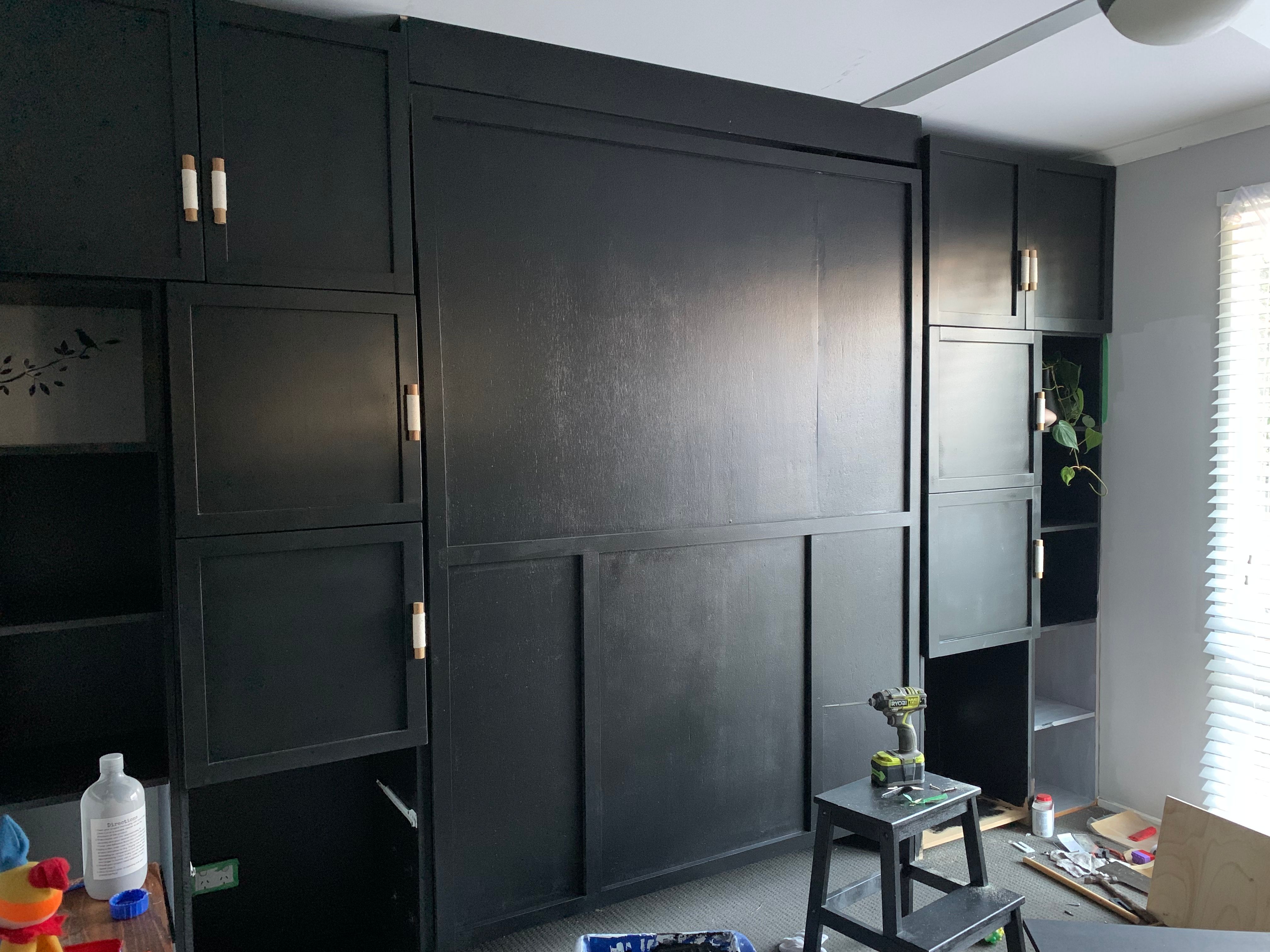 D.I.Y. Murphy bed with built-in wardrobe | Bunnings Workshop community
