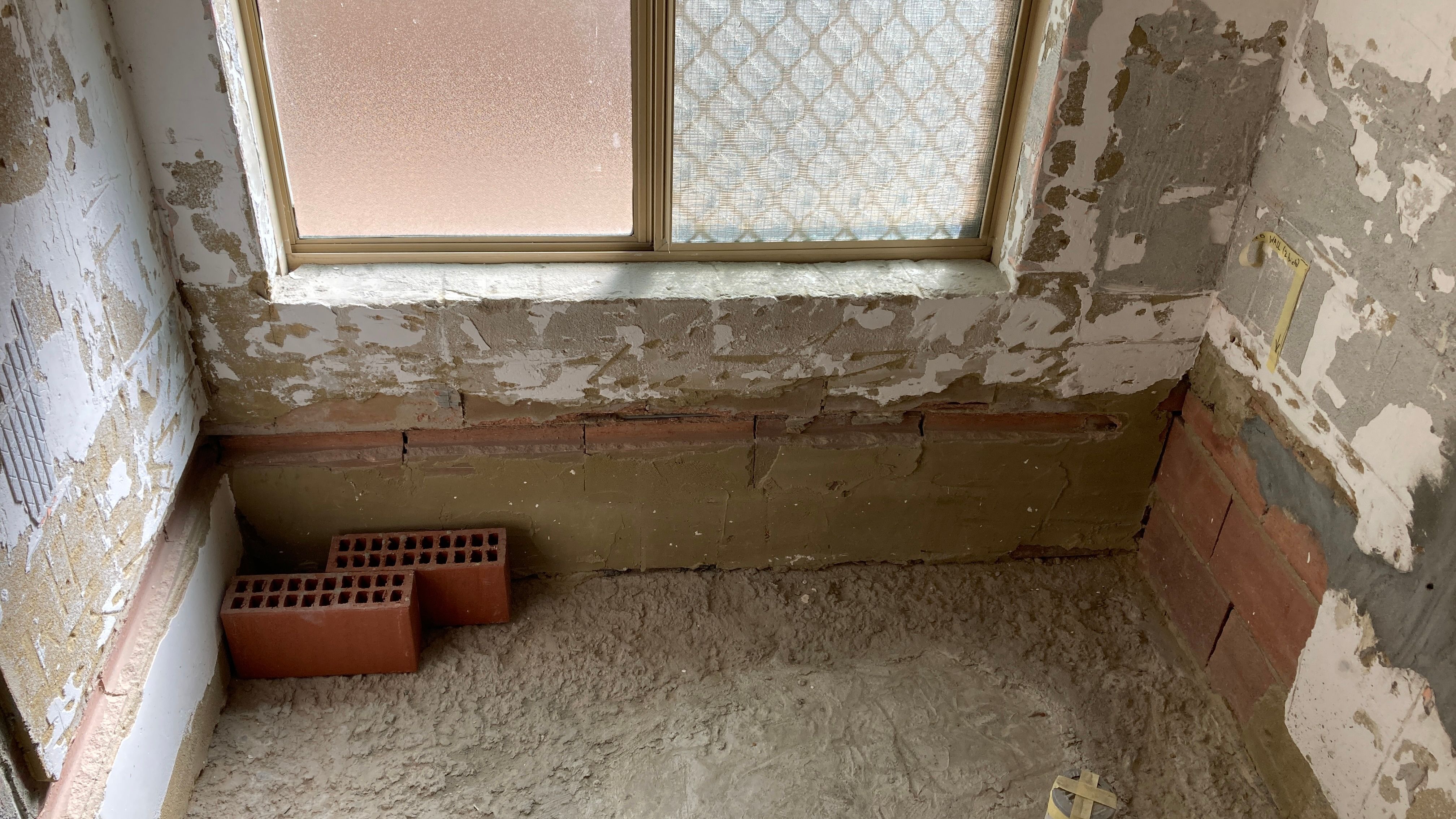 How to design and secure a brick nib wal... | Bunnings Workshop community