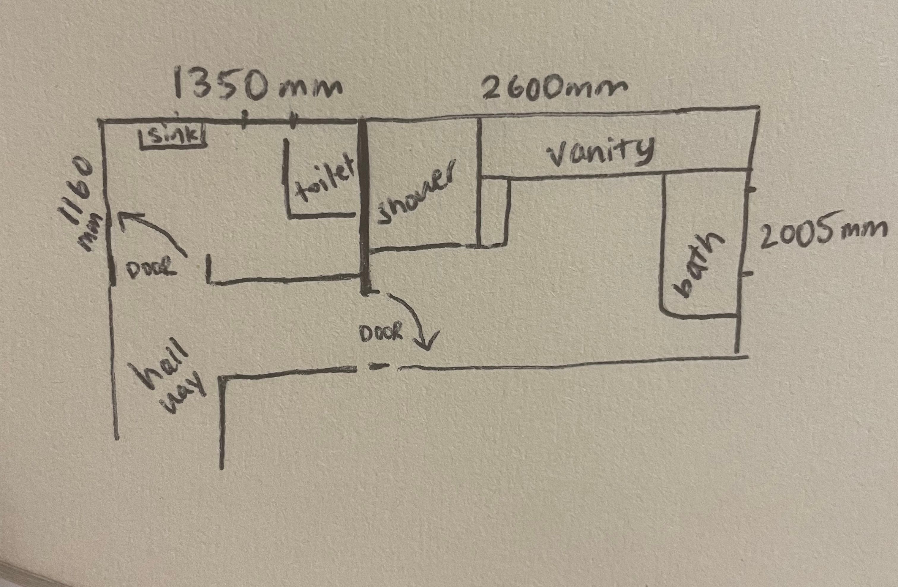 Bathroom and European Laundry layout adv... | Bunnings Workshop community