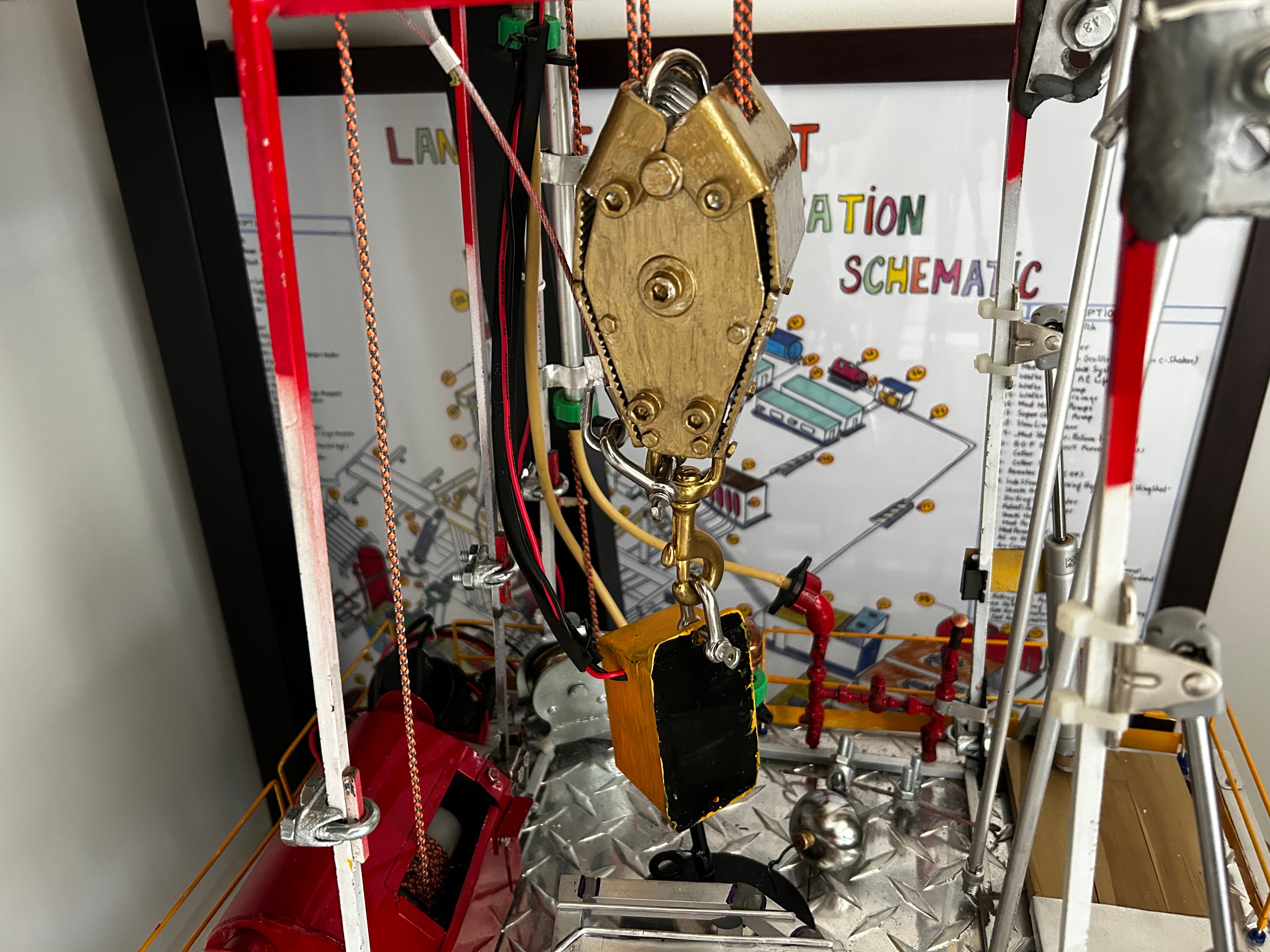 Miniature traveling block combo hook ass... | Bunnings Workshop community