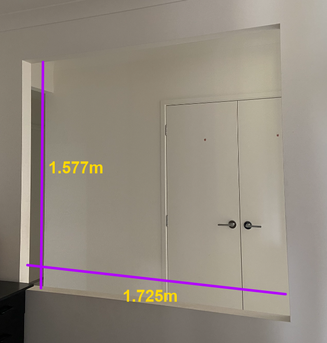 How to add panelling to a square set ope... | Bunnings Workshop community