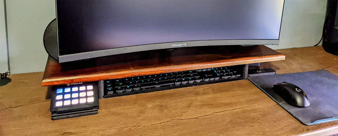 Solid computer monitor stand | Bunnings Workshop community