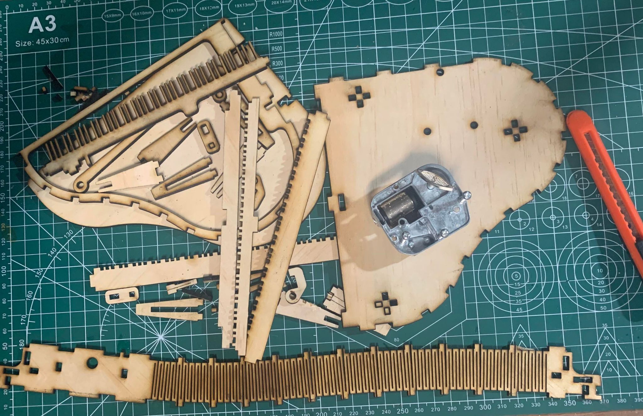 Laser cut music box | Bunnings Workshop community