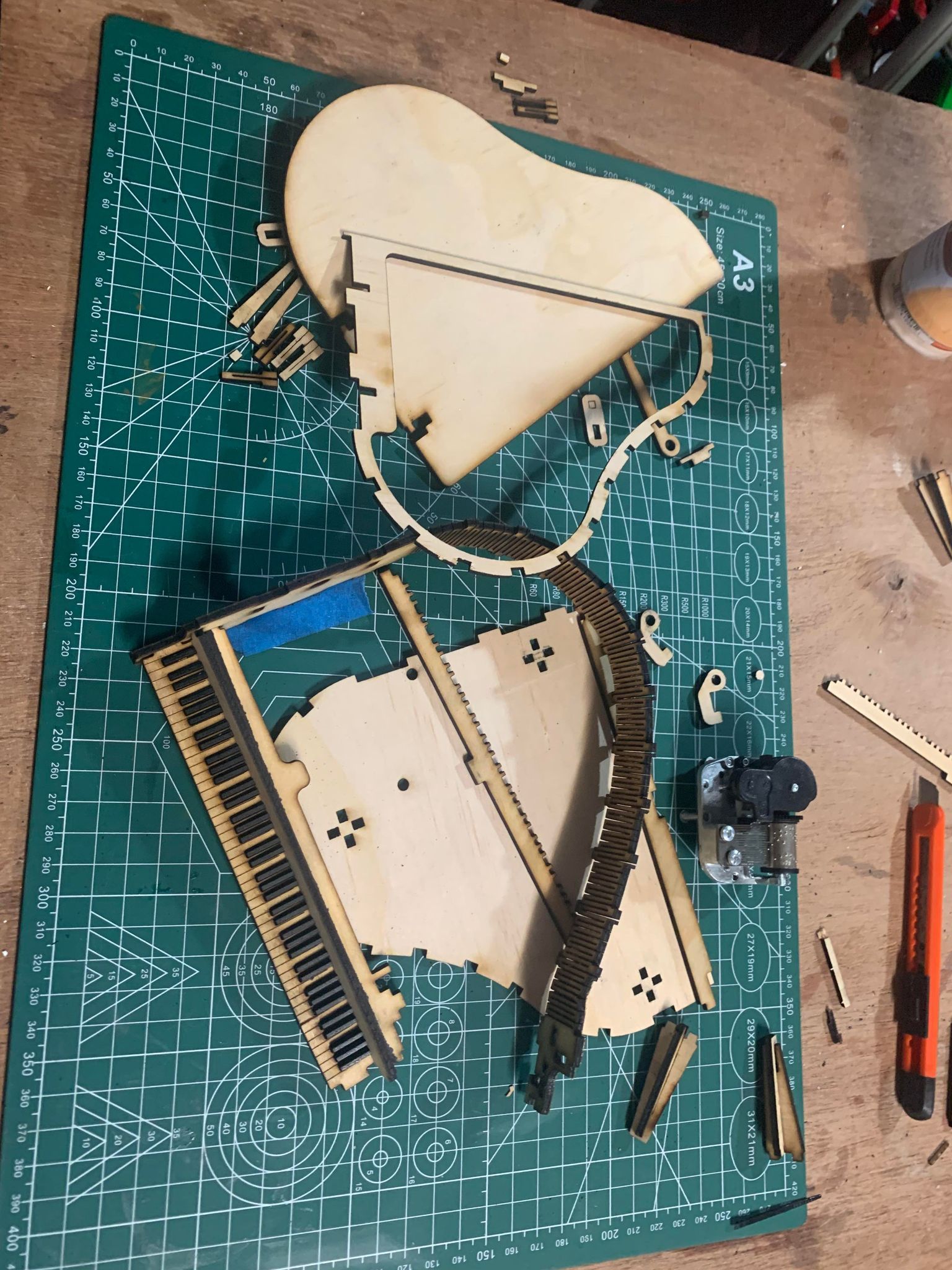 Laser cut music box | Bunnings Workshop community