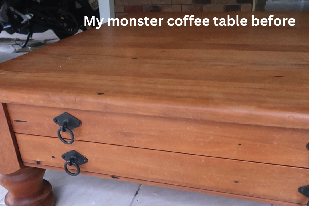 Monster coffee table makeover | Bunnings Workshop community