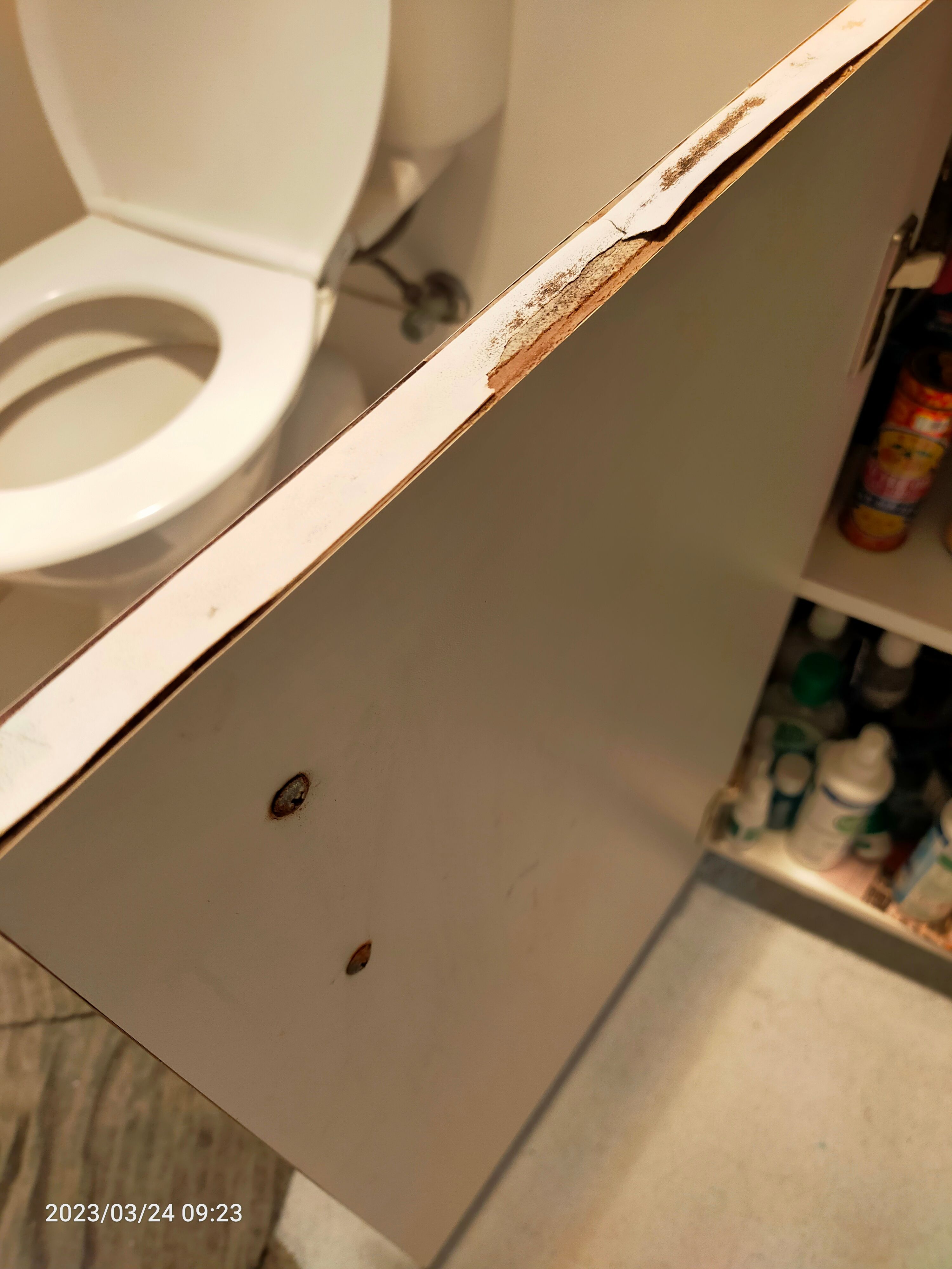 How to repair or replace a vanity cabine... | Bunnings Workshop community