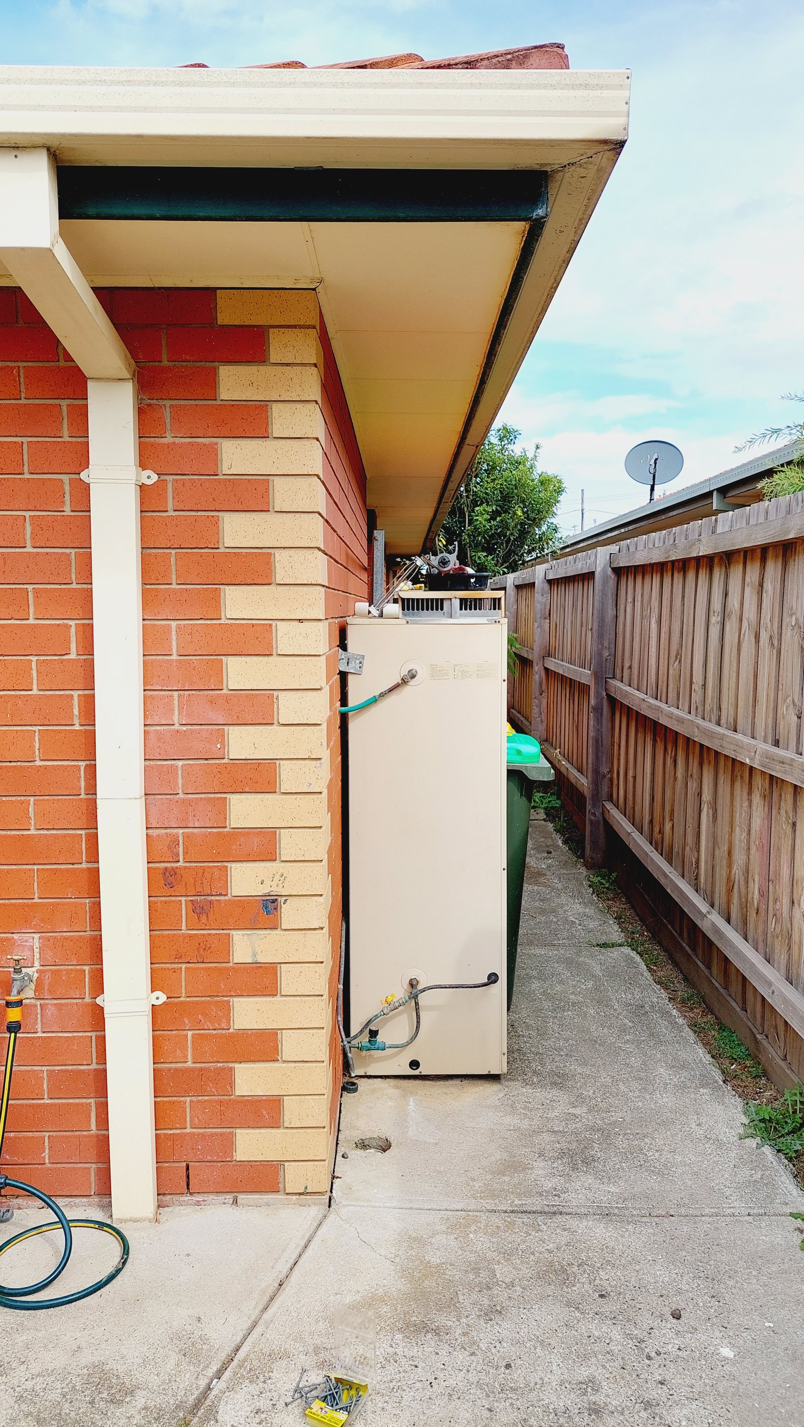Weatherboard screening for hot water uni... | Bunnings Workshop community