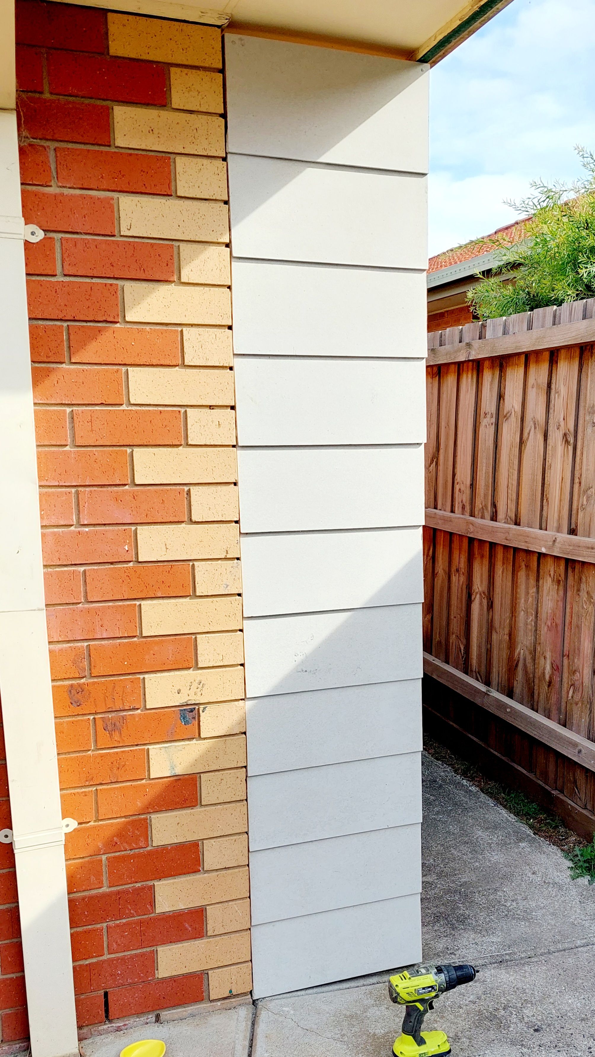 Weatherboard screening for hot water uni... | Bunnings Workshop community