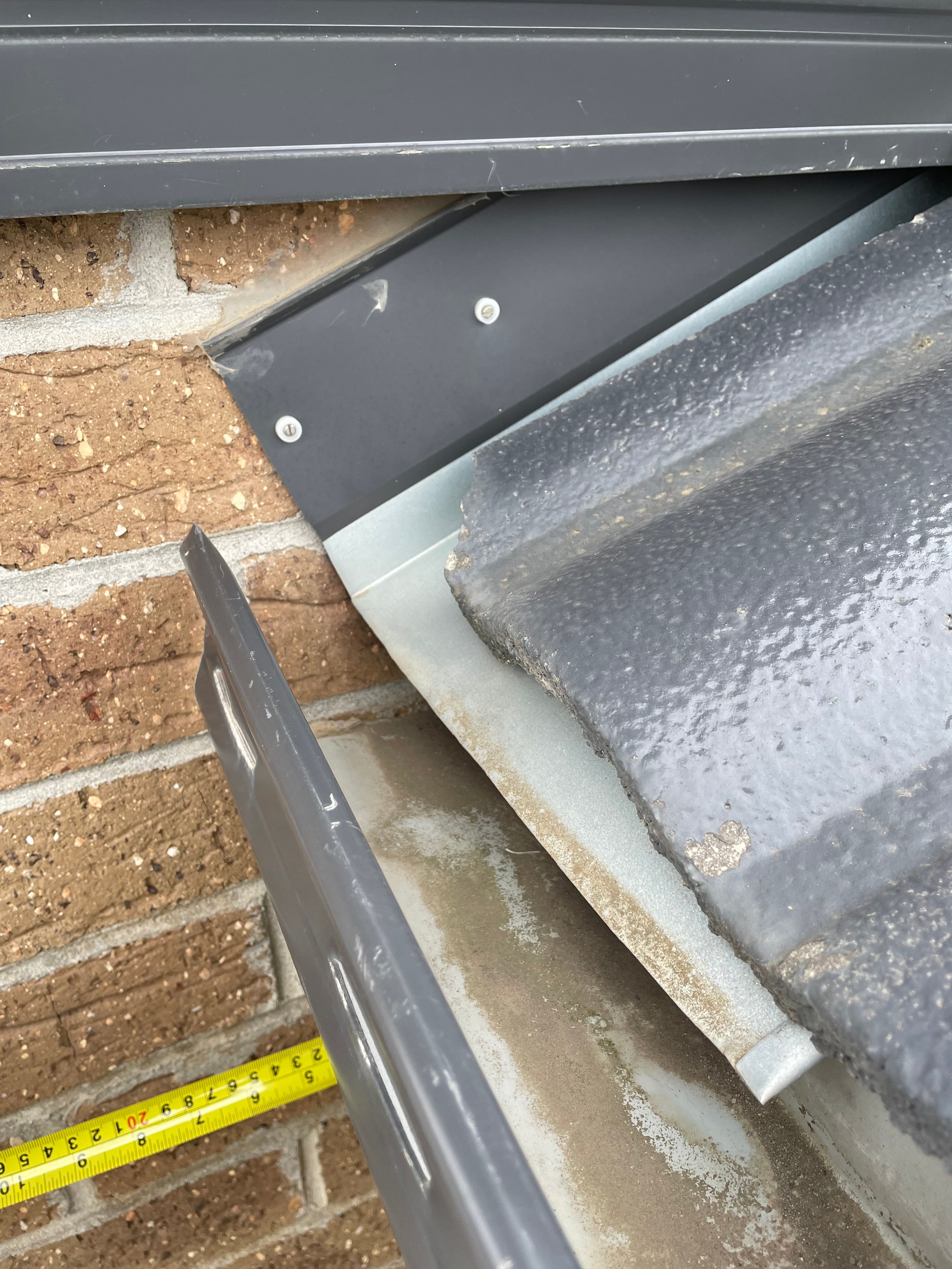 Solved: How to stop water dripping from roof gut... | Bunnings Workshop ...