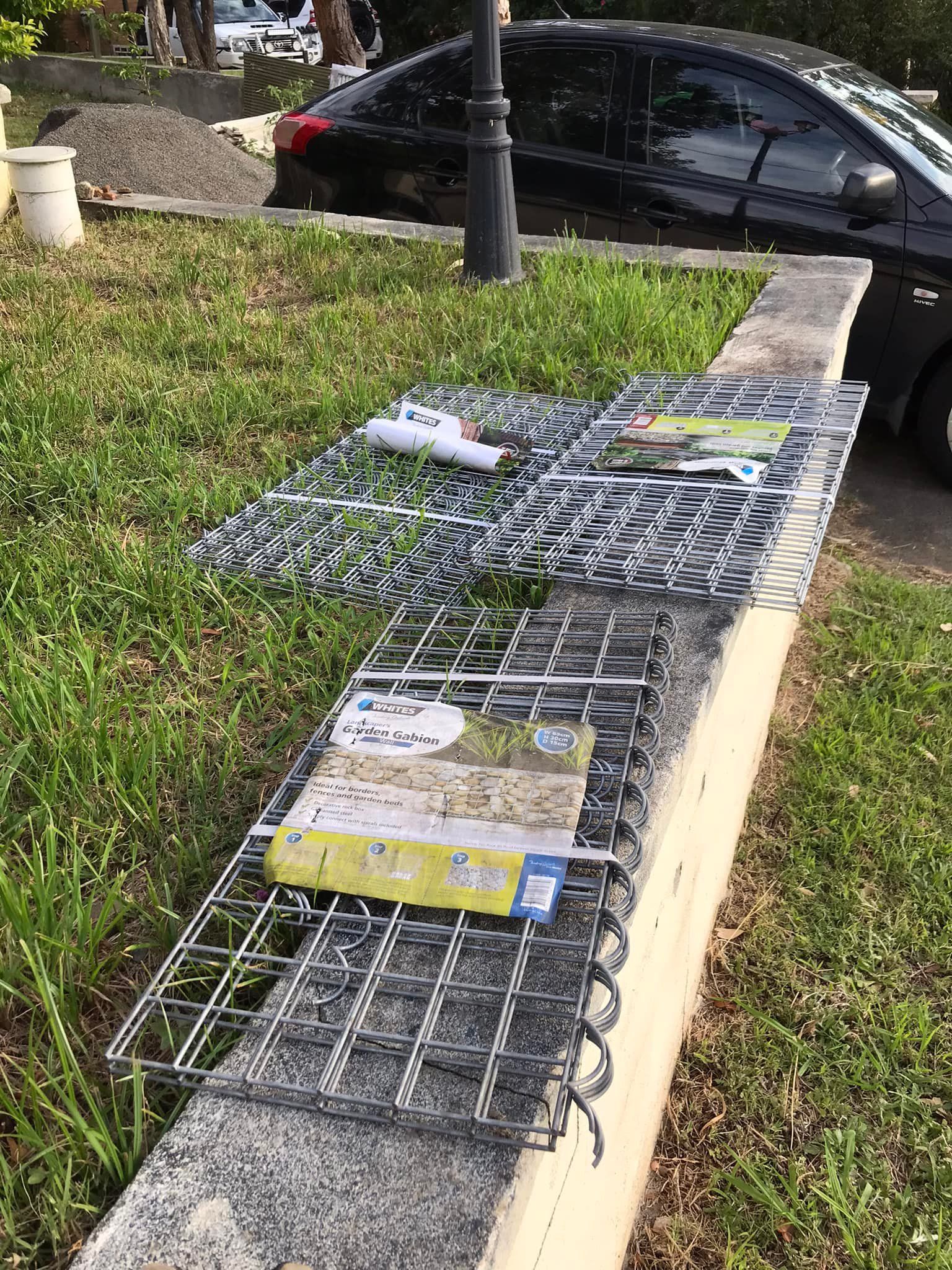 Small gabion retaining wall | Bunnings Workshop community