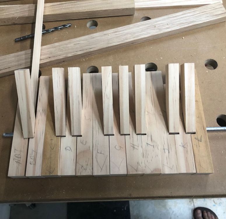Piano-style coat hook | Bunnings Workshop community