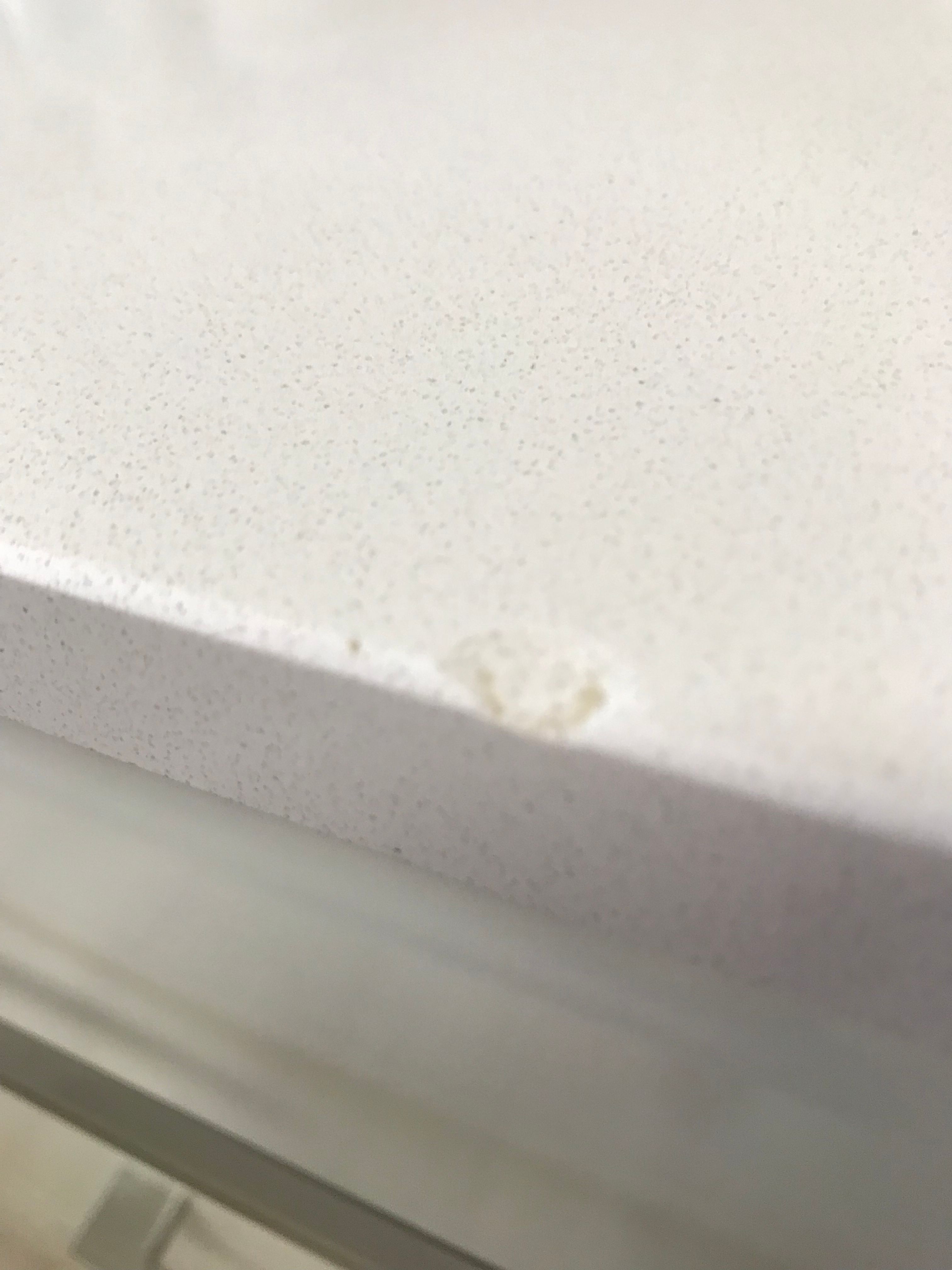 How to repair a chip in white marble kit... | Bunnings Workshop community