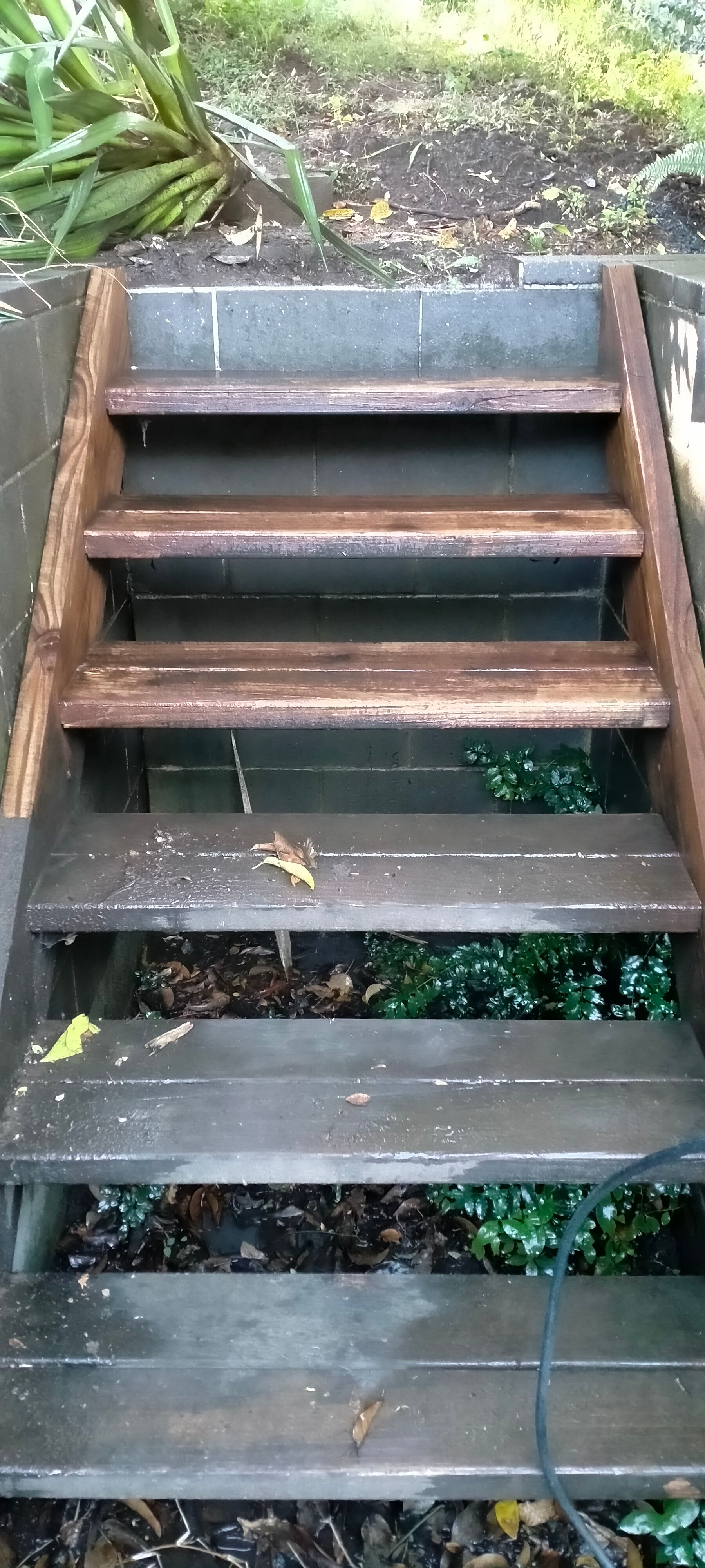 How to remove outdoor wooden steps? | Bunnings Workshop community