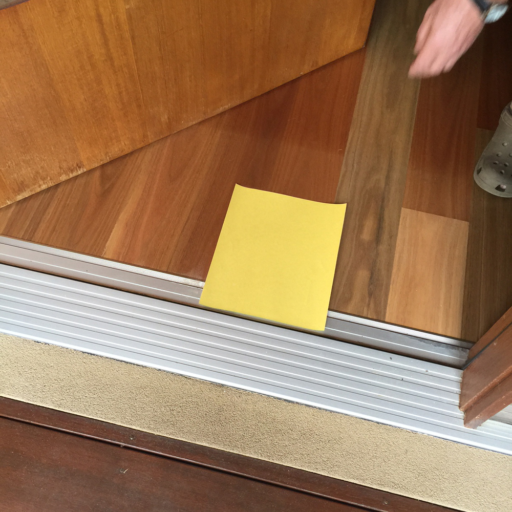 Easy fix for a front door that jams | Bunnings Workshop community