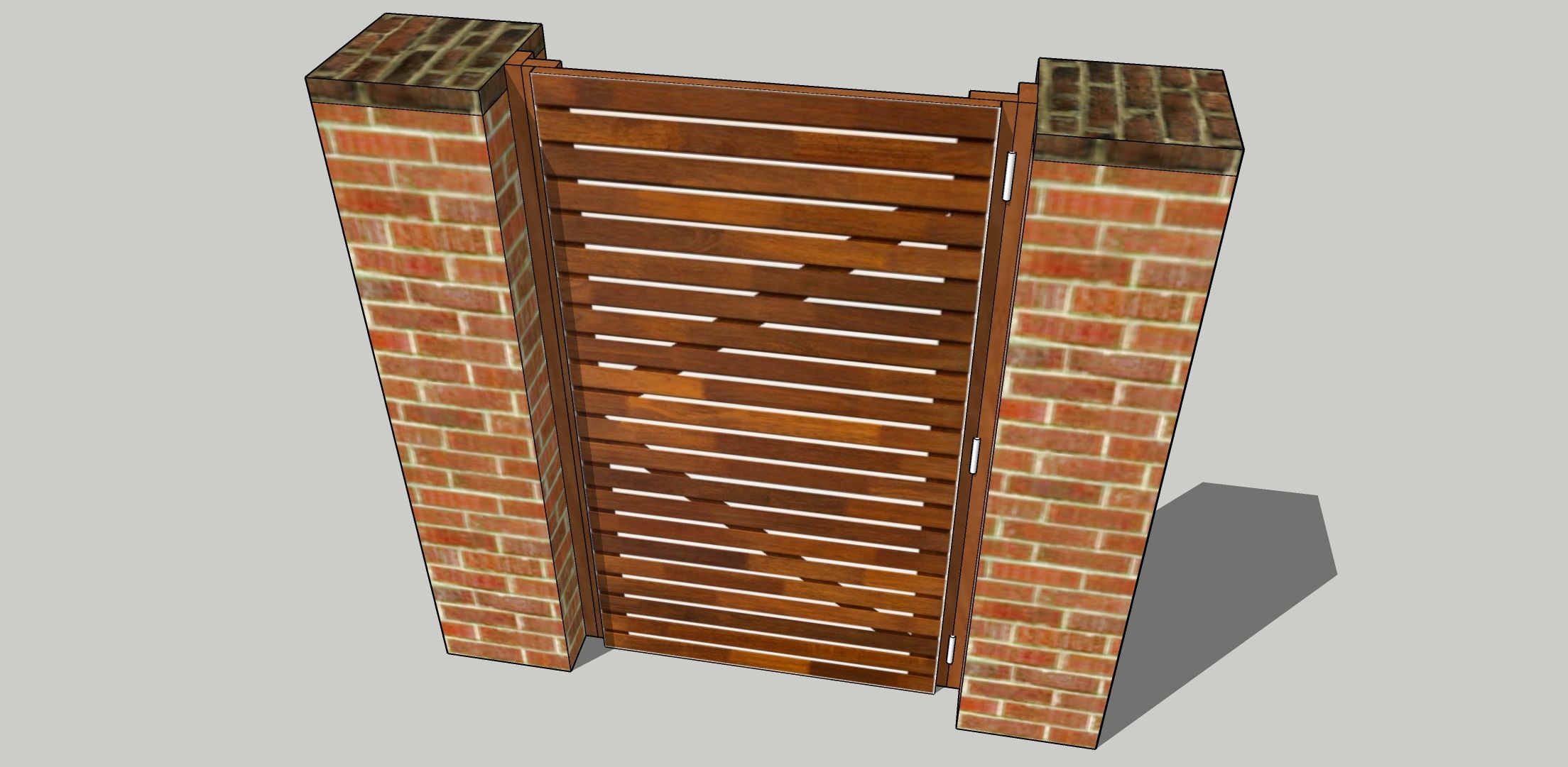 How to install a gate onto brickwork? | Bunnings Workshop community