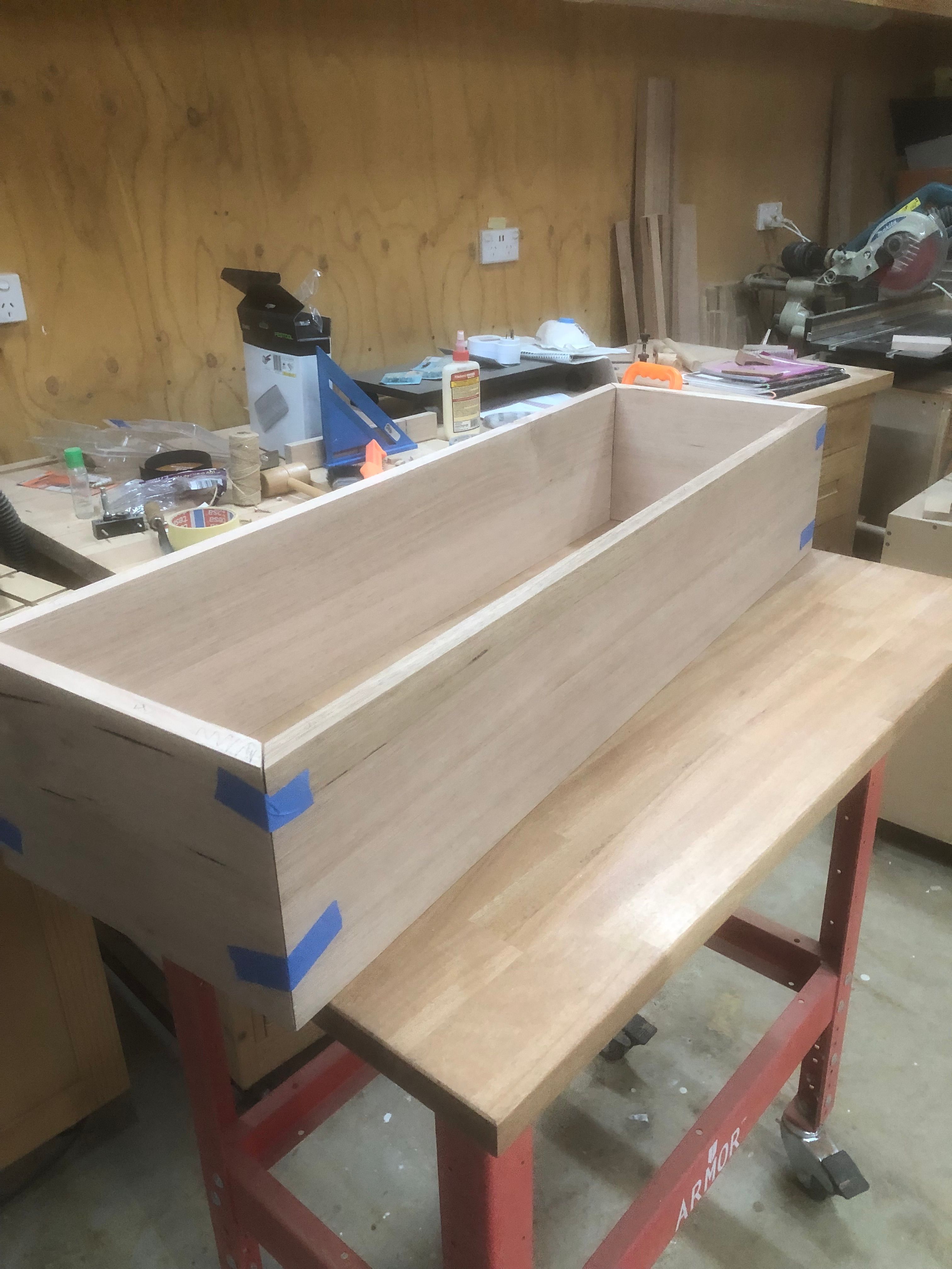 Internet cable floating cabinet and shel... | Bunnings Workshop community