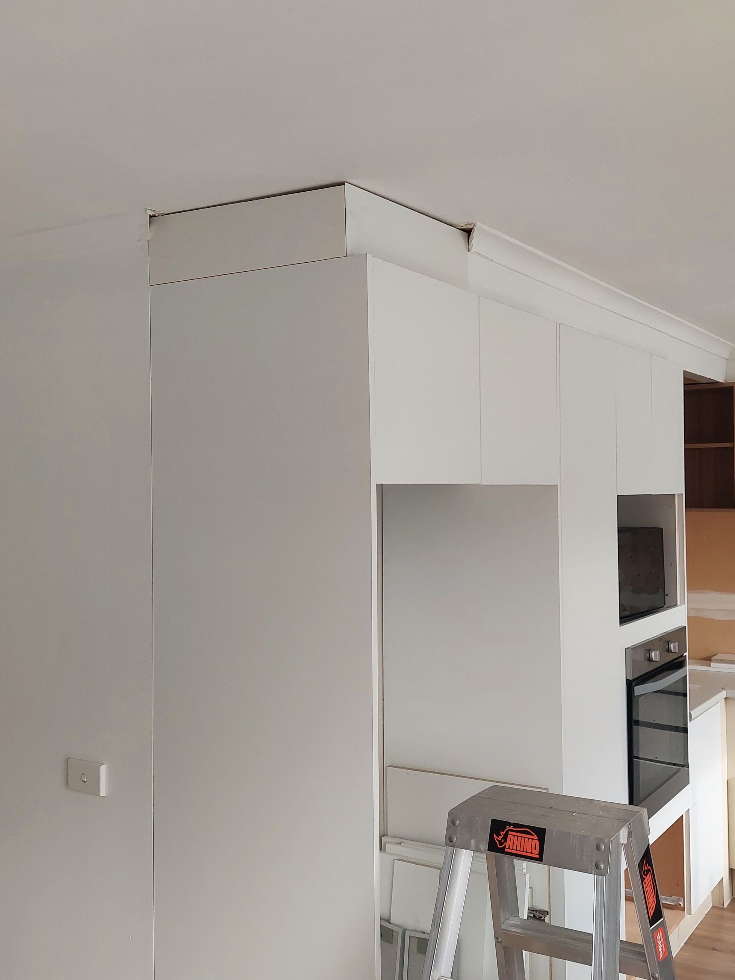 Bulkhead extension for kitchen renovatio... | Bunnings Workshop community