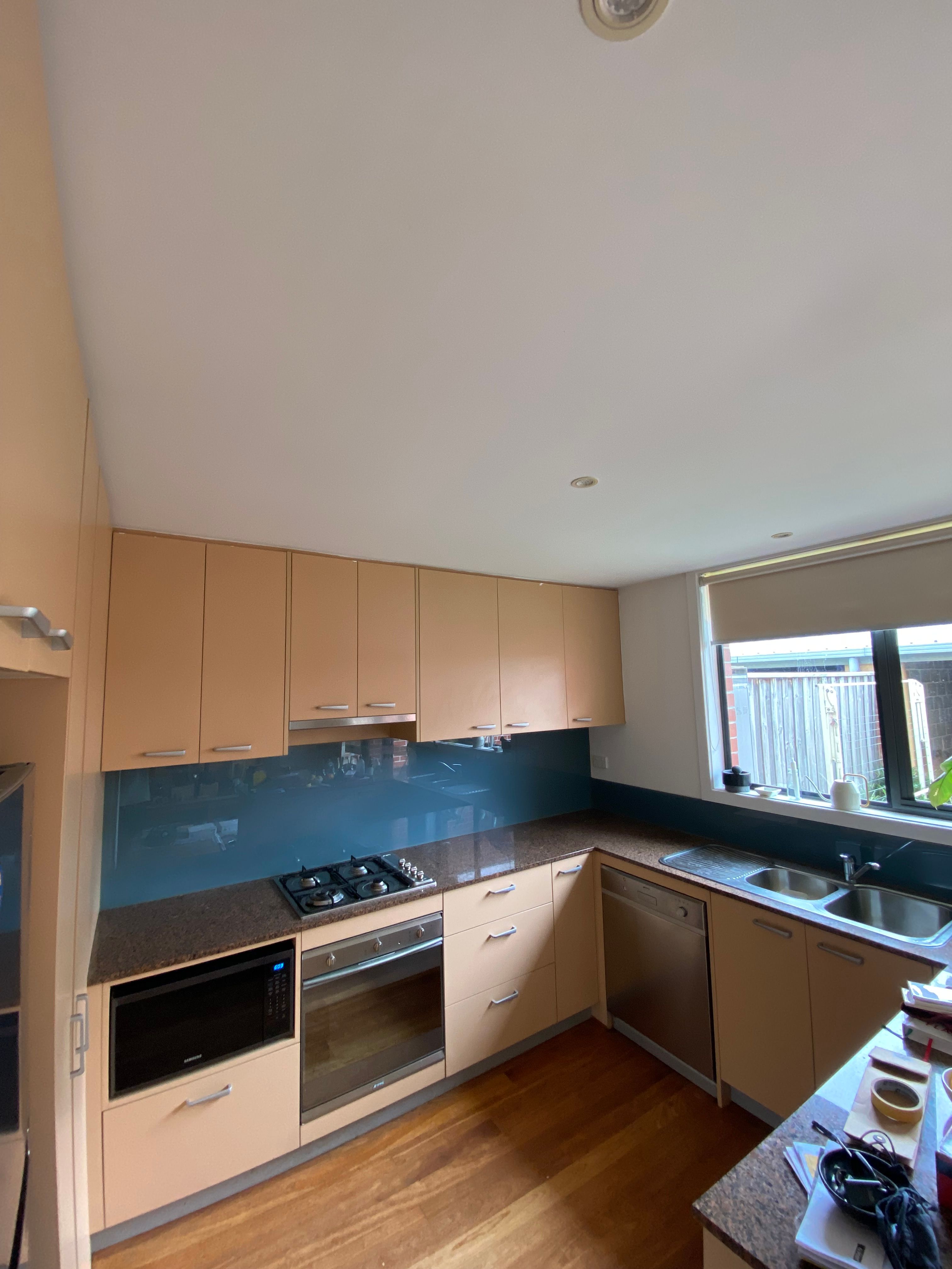 Kitchen facelift with tiled splashback | Bunnings Workshop community