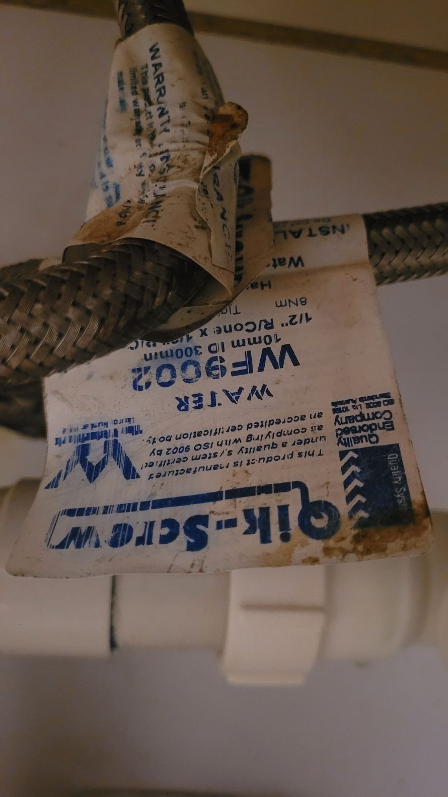 How to add shutting off valve to the sin... | Bunnings Workshop community