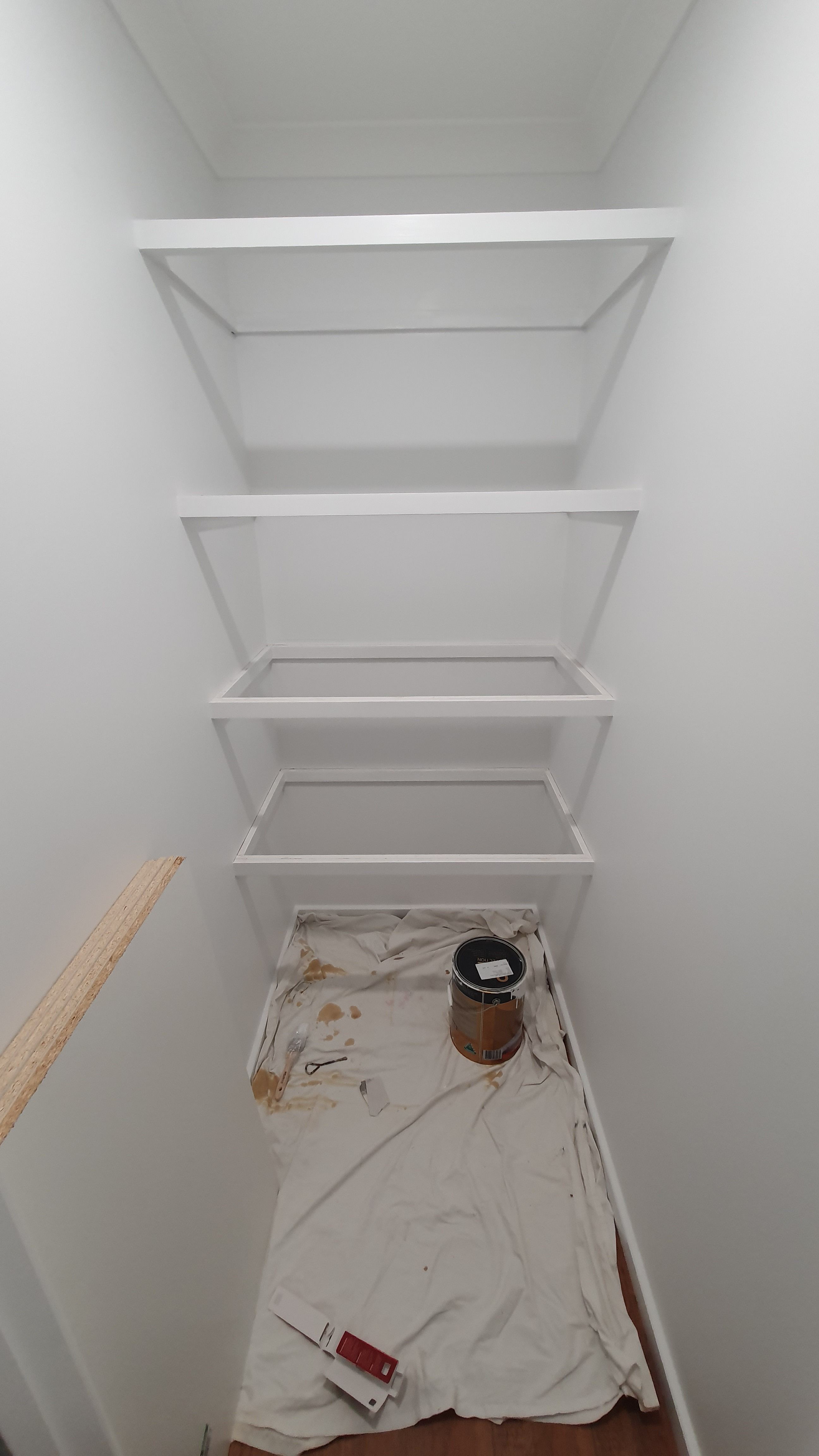 Wardrobe and storeroom shelves | Bunnings Workshop community