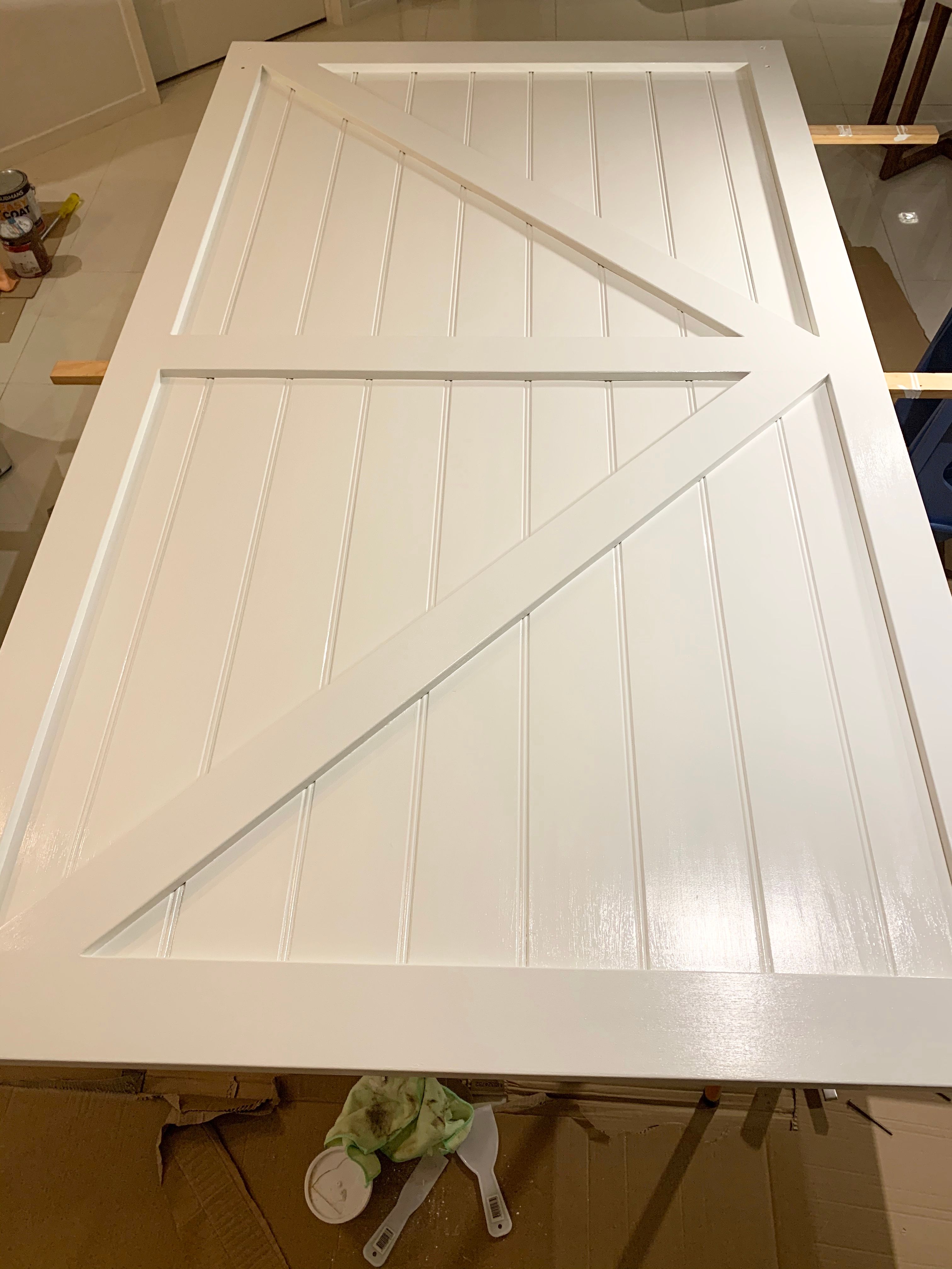 Barn door for added privacy plus floatin... | Bunnings Workshop community