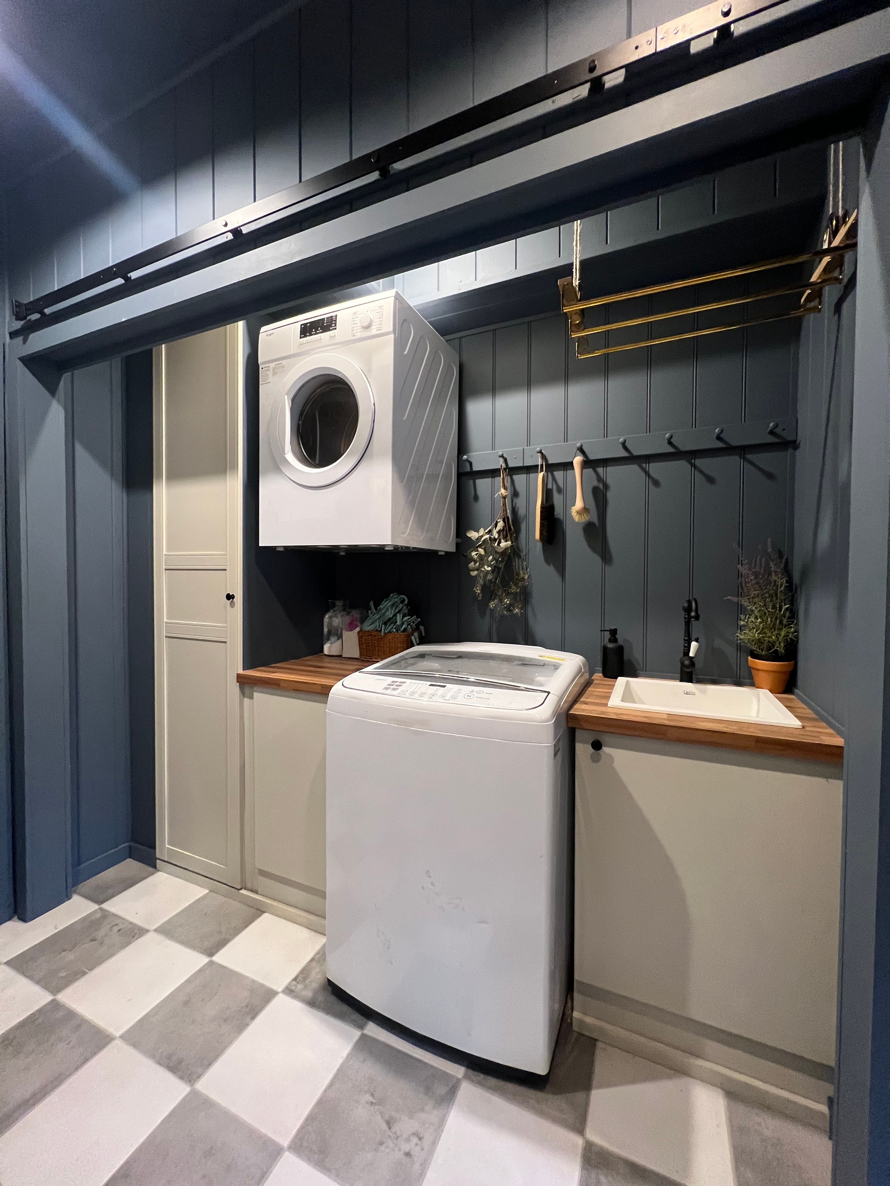 Kaboodle laundry reno with VJ panels | Bunnings Workshop community