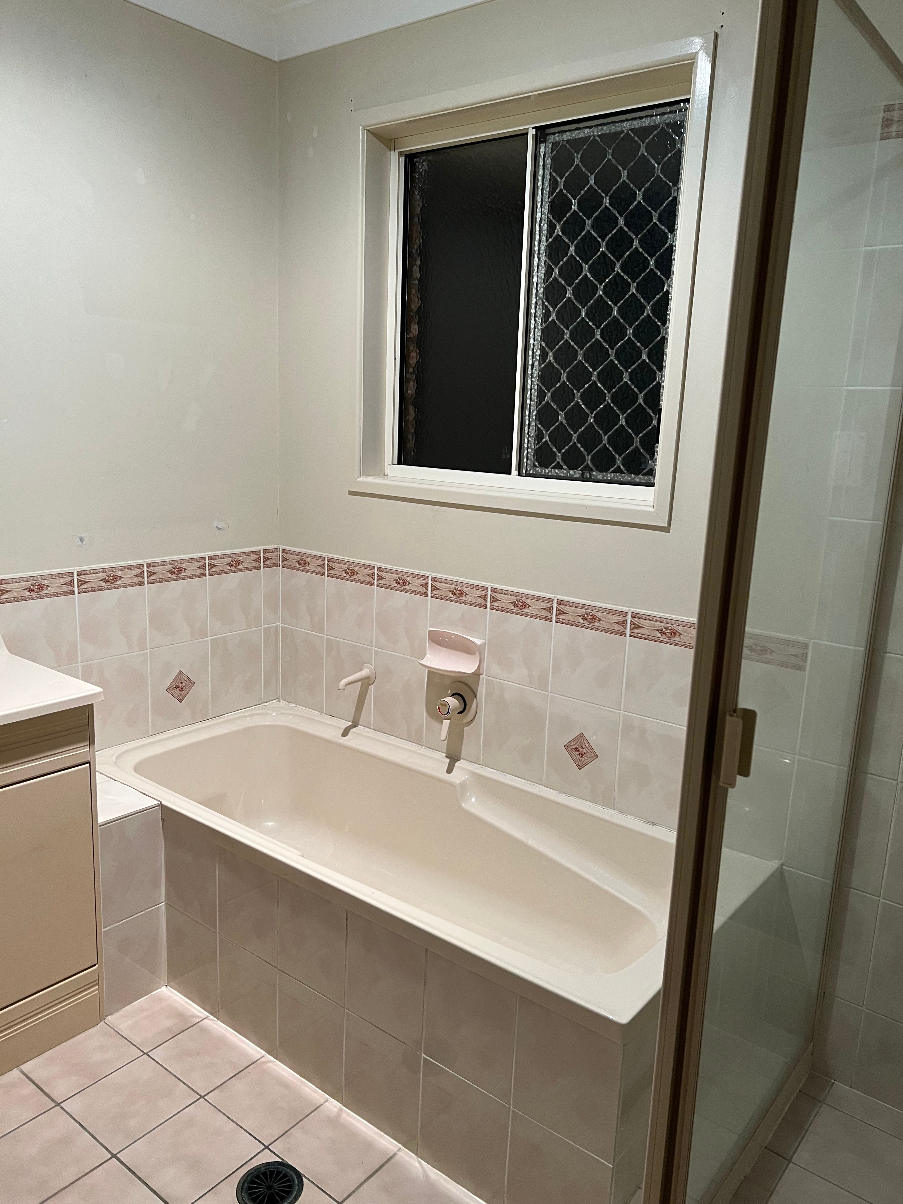 Bathroom reno with tiles and smart light... | Bunnings Workshop community