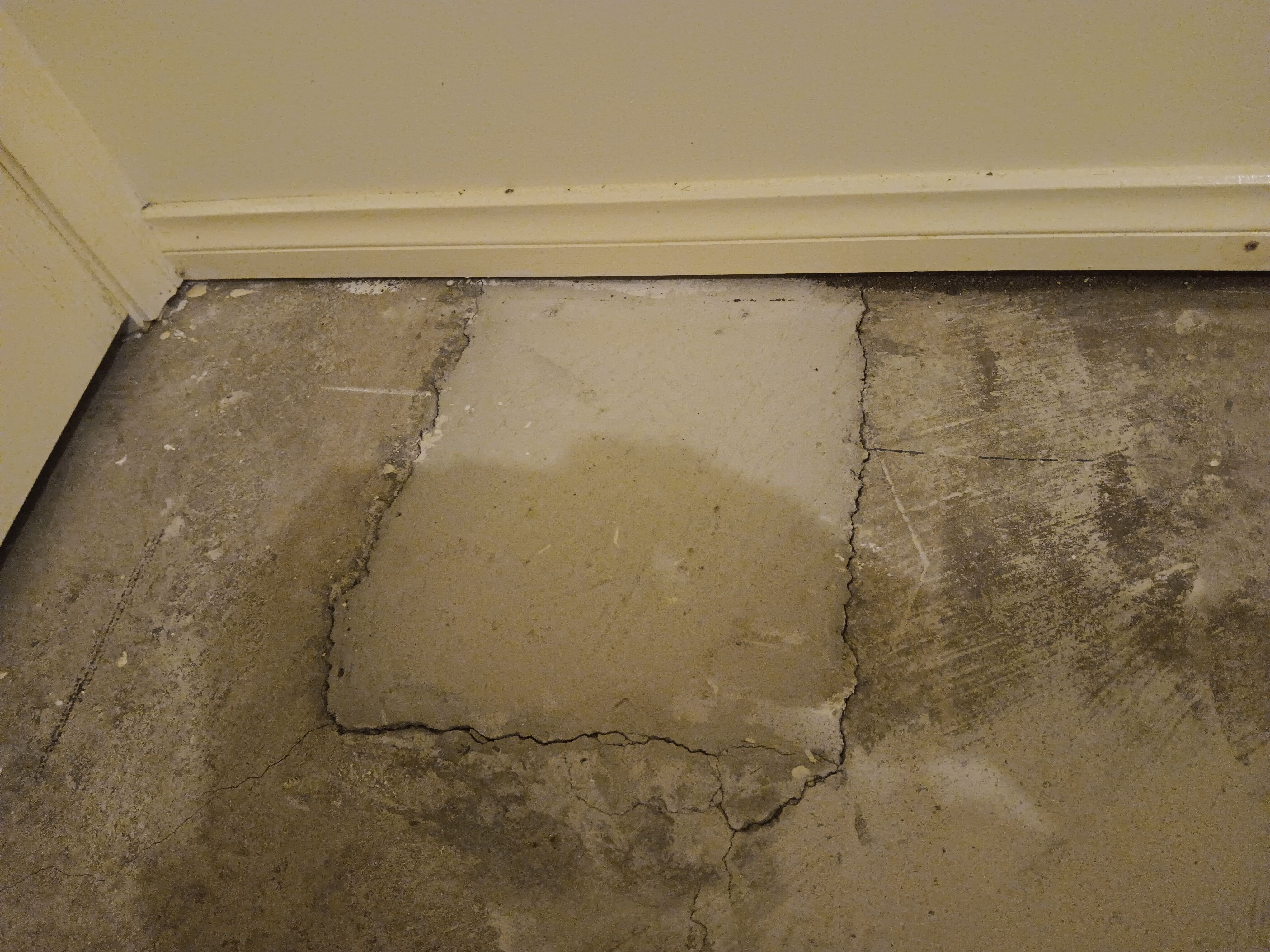 How to level a depression in concrete? | Bunnings Workshop community