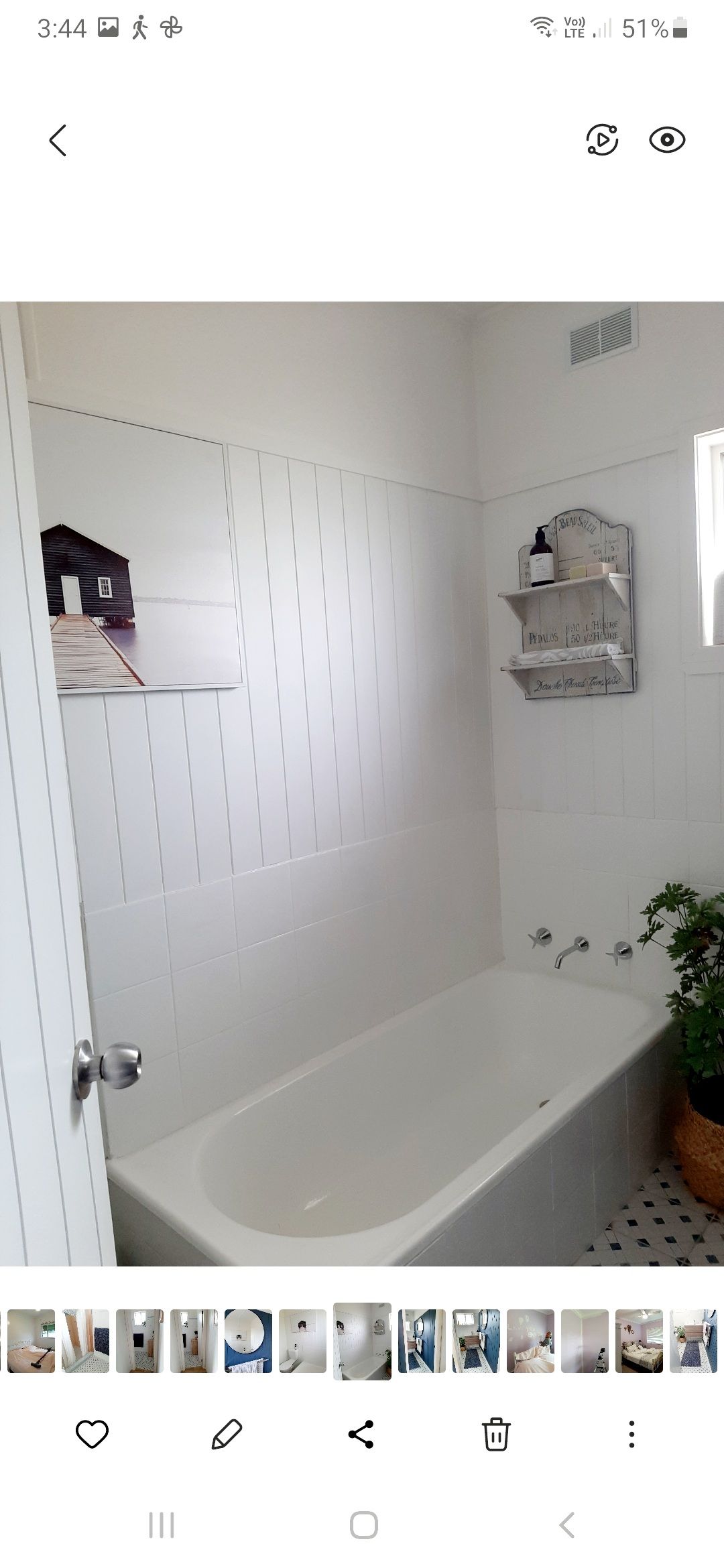 Bathroom makeover using VJ panels | Bunnings Workshop community