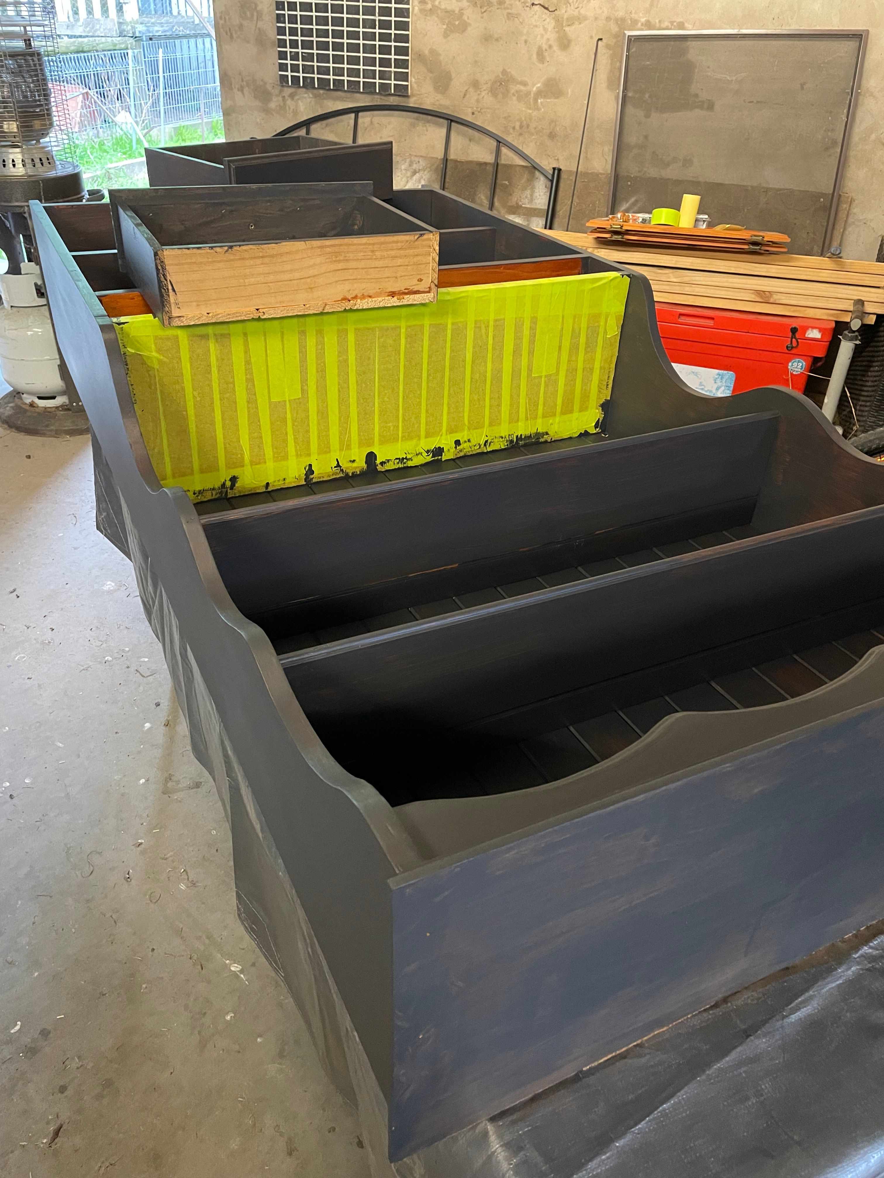 Bar upcycle from old buffet | Bunnings Workshop community