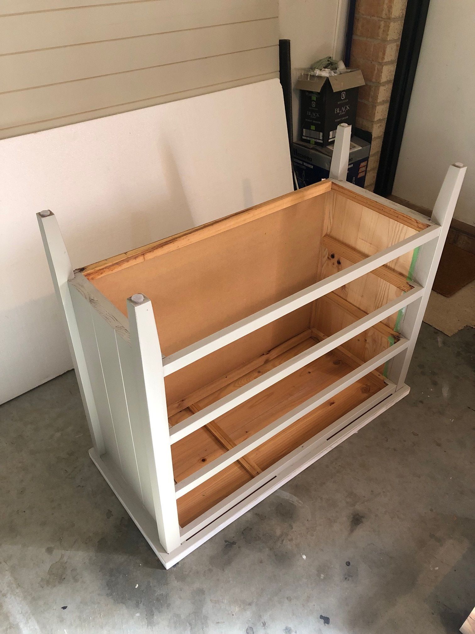 Herringbone dresser upcycle | Bunnings Workshop community