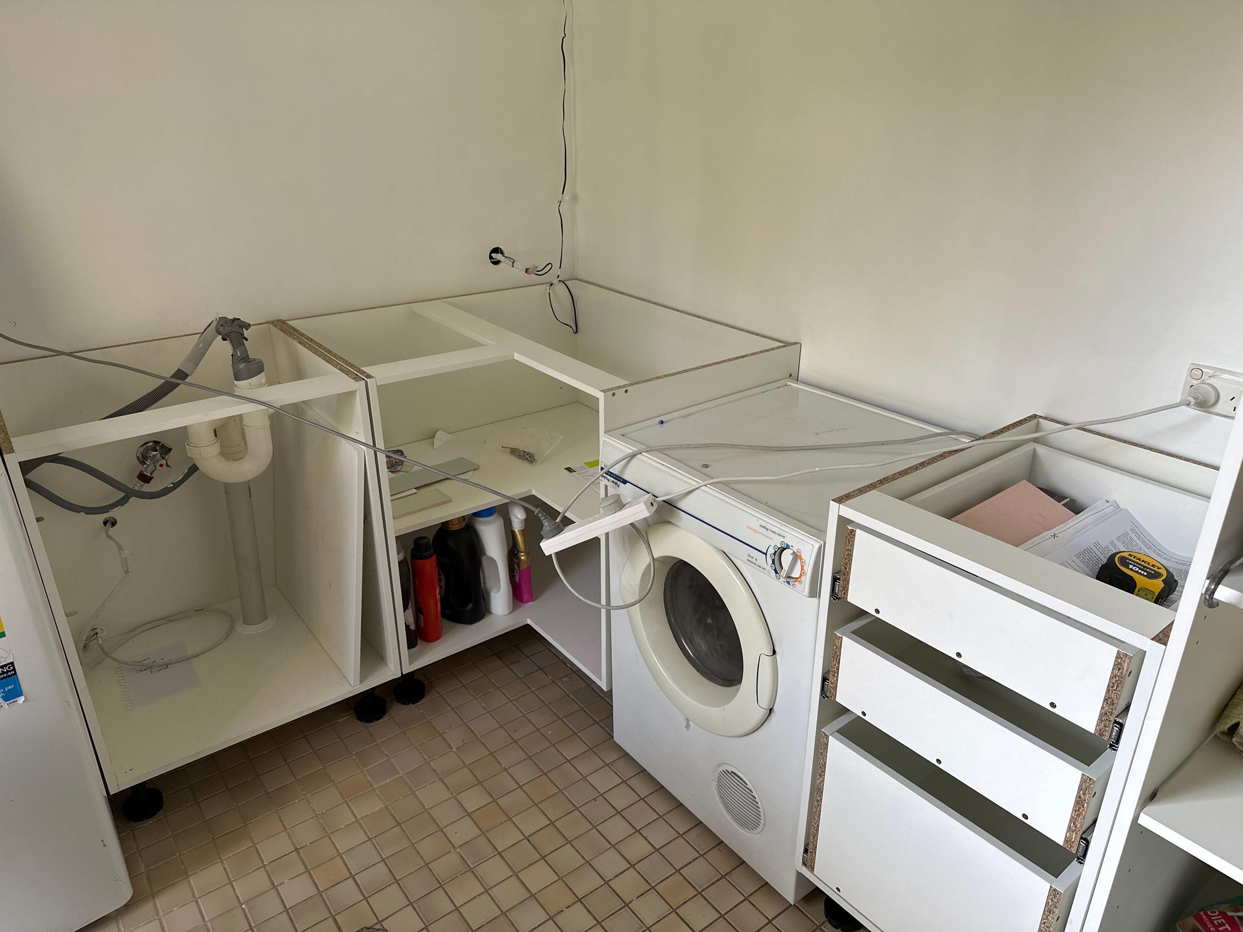 How to select timber benchtop for laundr... | Bunnings Workshop community