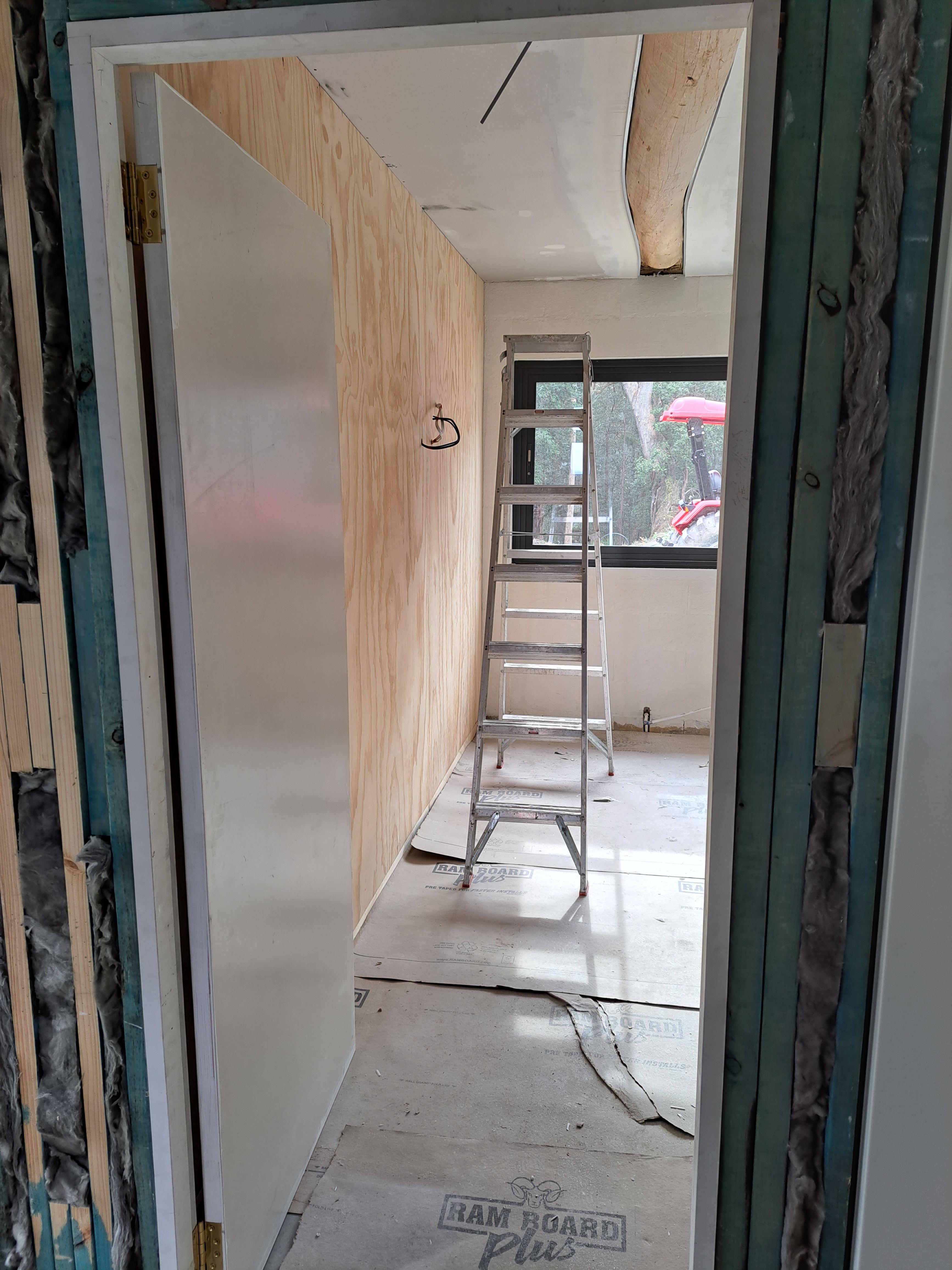 Garage converted into two bedrooms | Bunnings Workshop community