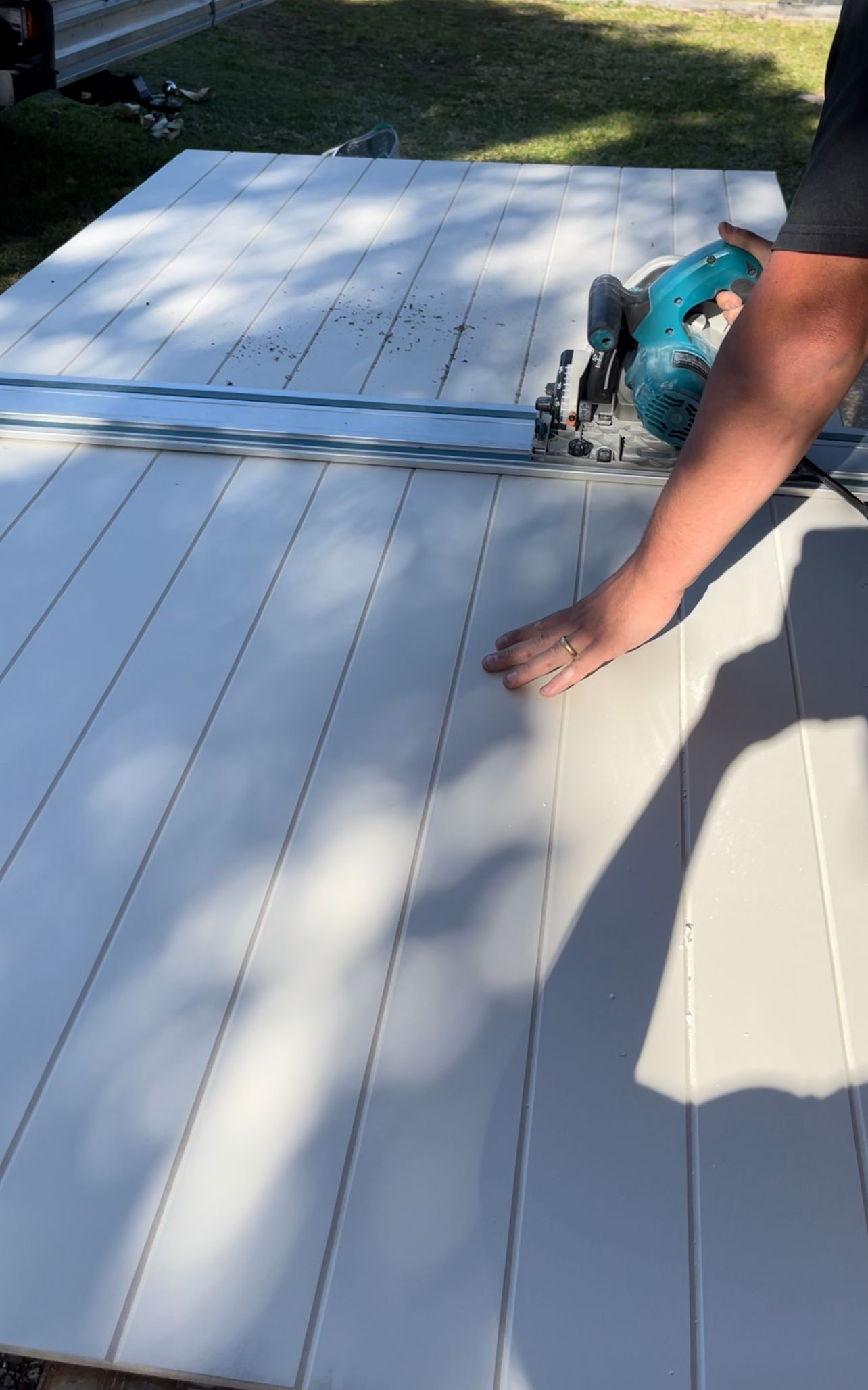 Bedroom makeover using VJ panels | Bunnings Workshop community