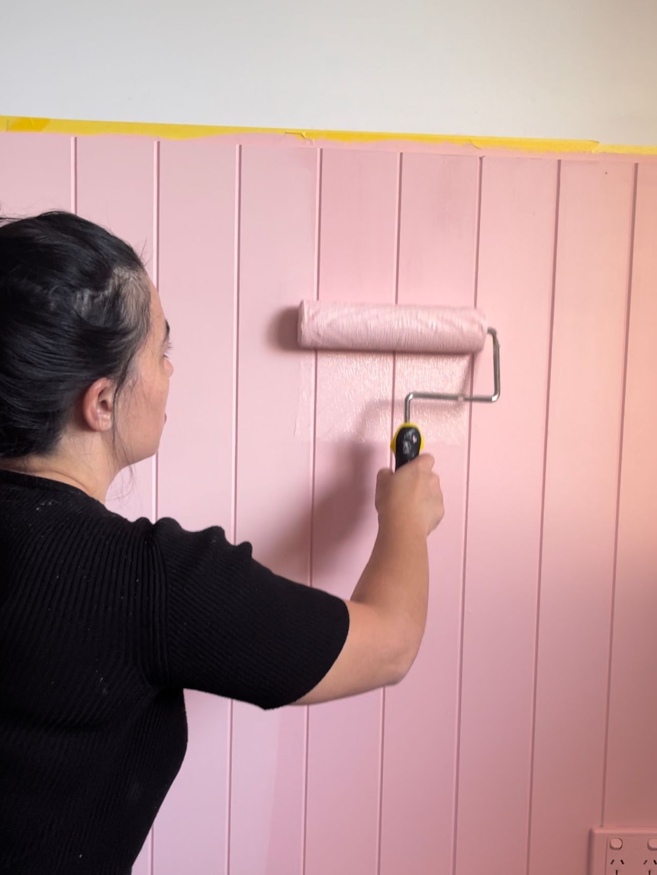 Bedroom makeover using VJ panels | Bunnings Workshop community