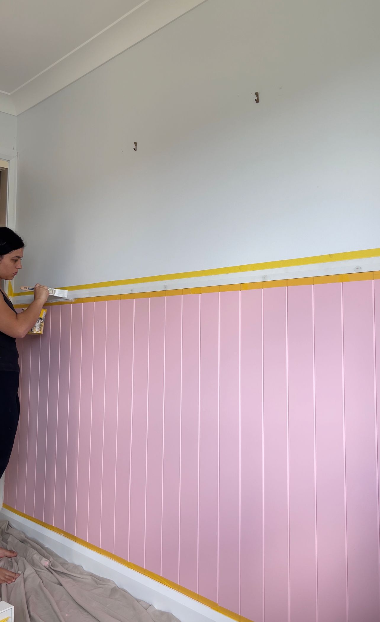 Bedroom makeover using VJ panels | Bunnings Workshop community