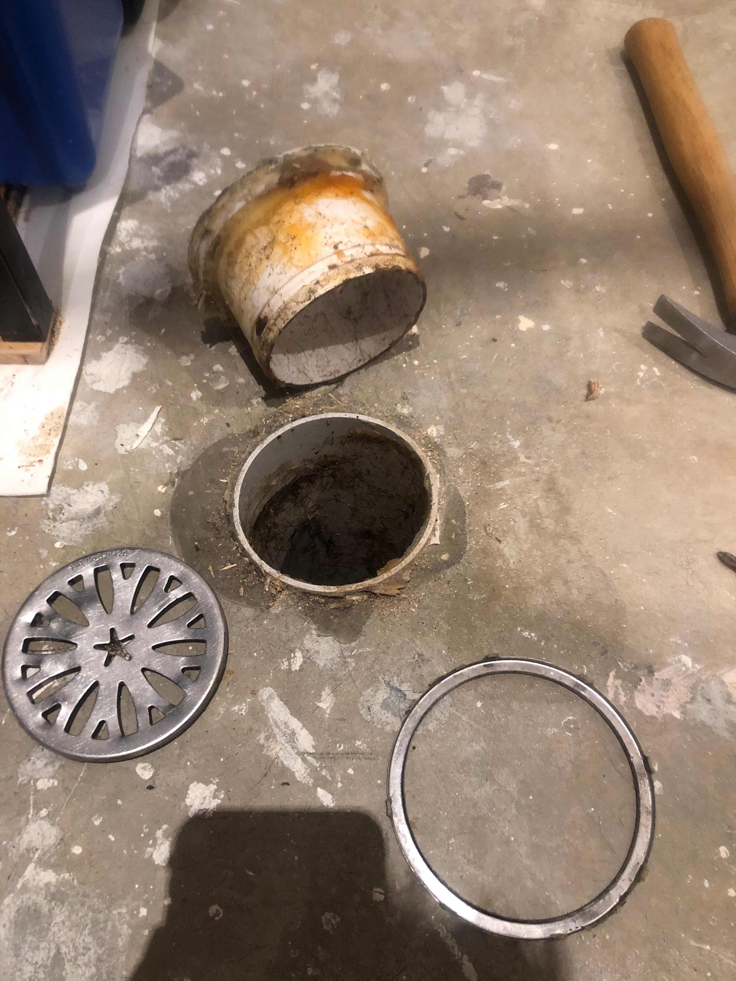 Solved: How to lower the floor waste? | Bunnings Workshop community