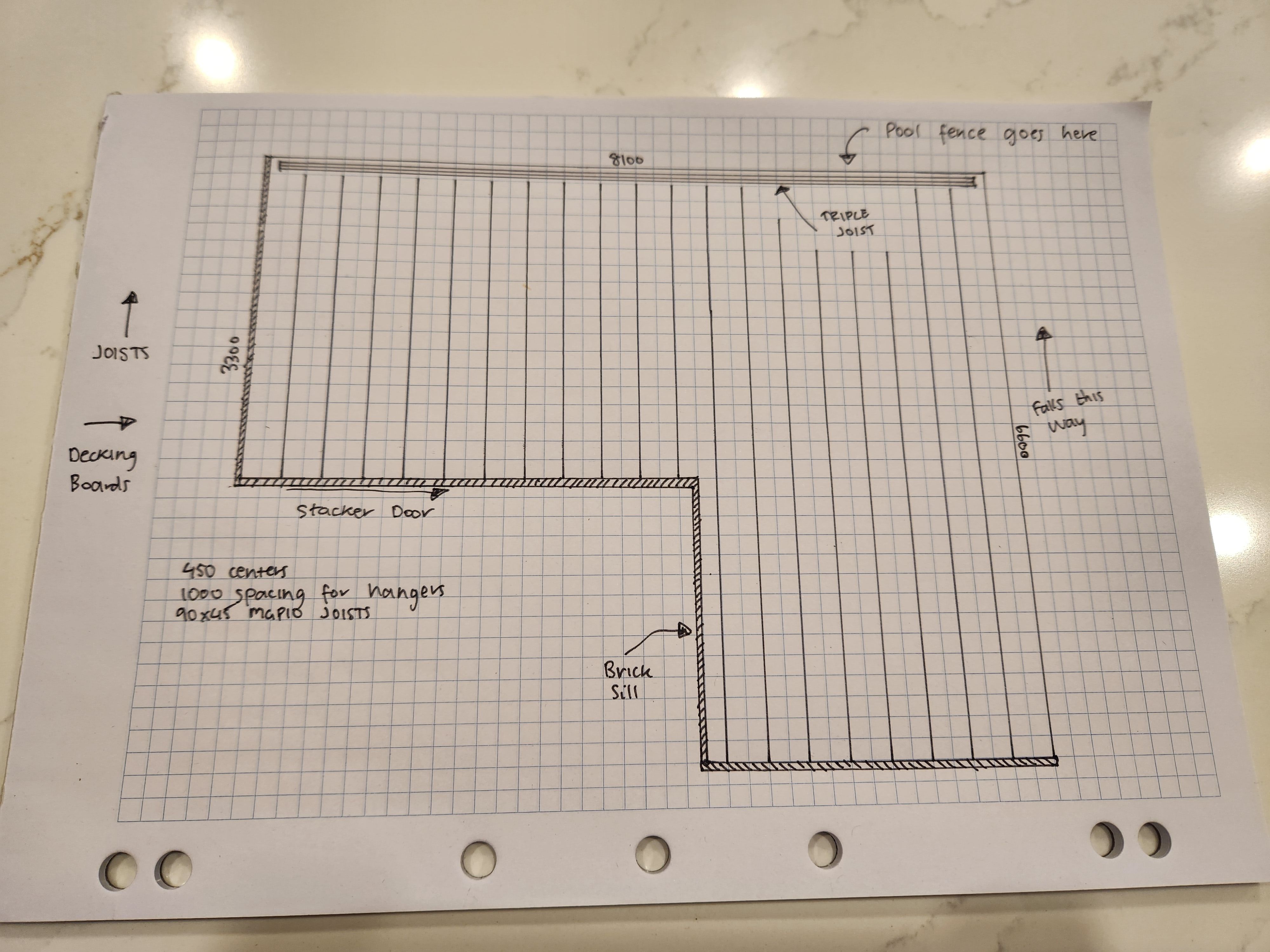 How to build a low-level deck over concr... | Bunnings Workshop community
