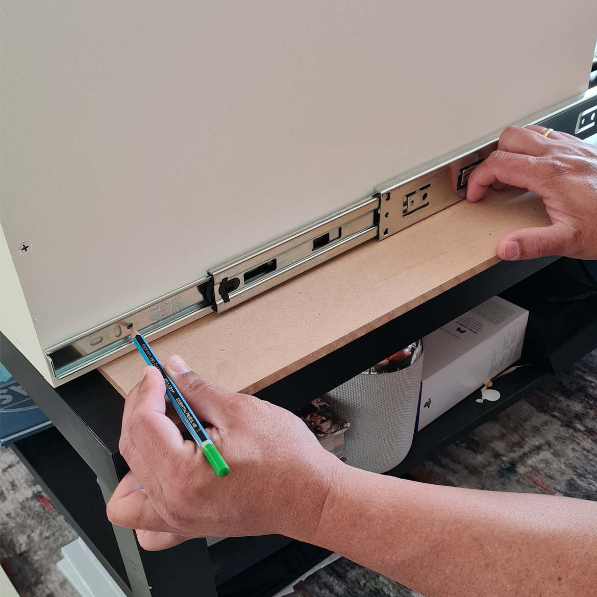 How to add drawers to a kitchen cabinet | Bunnings Workshop community