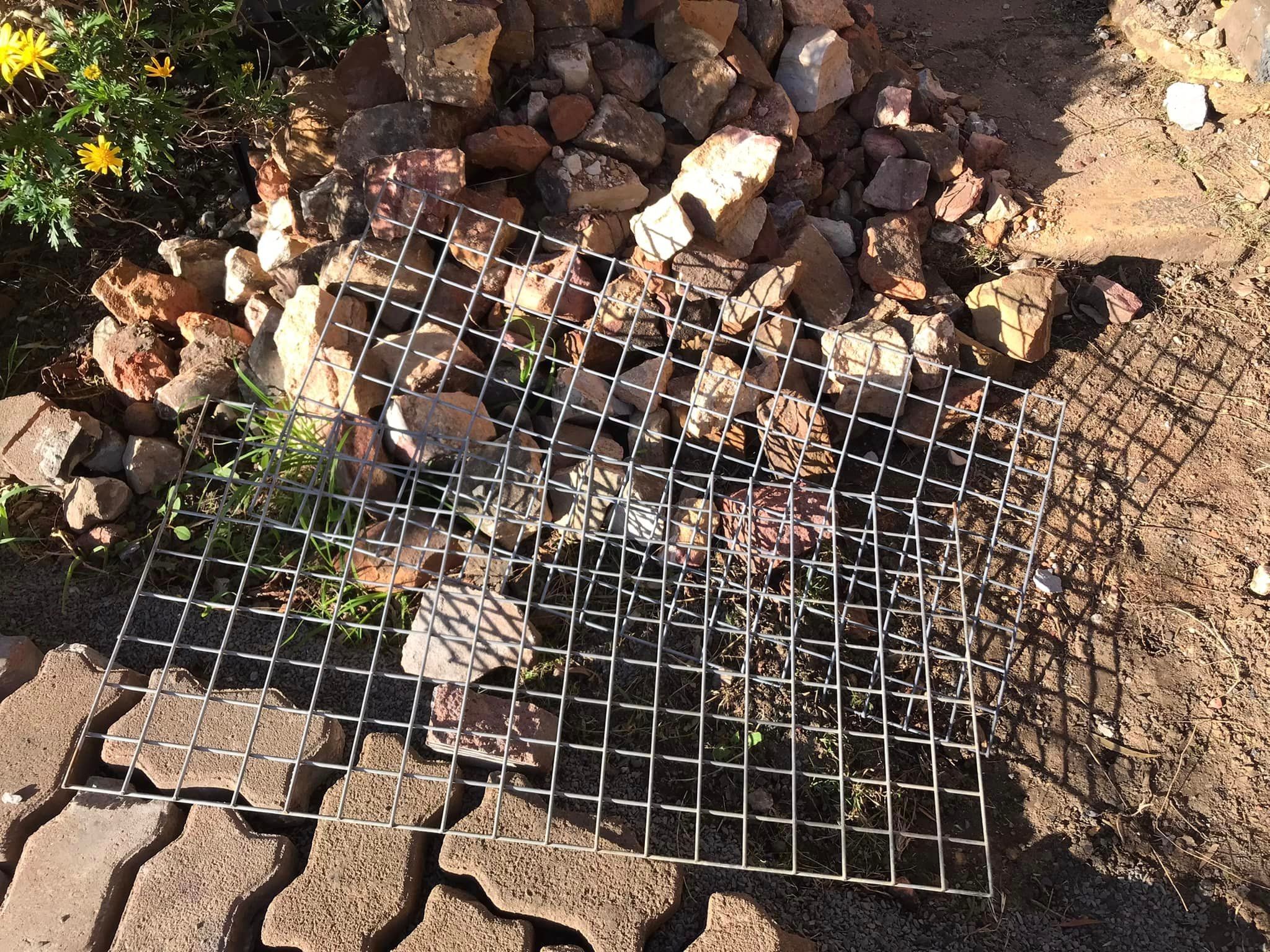 Gabion wall for front pathway | Bunnings Workshop community