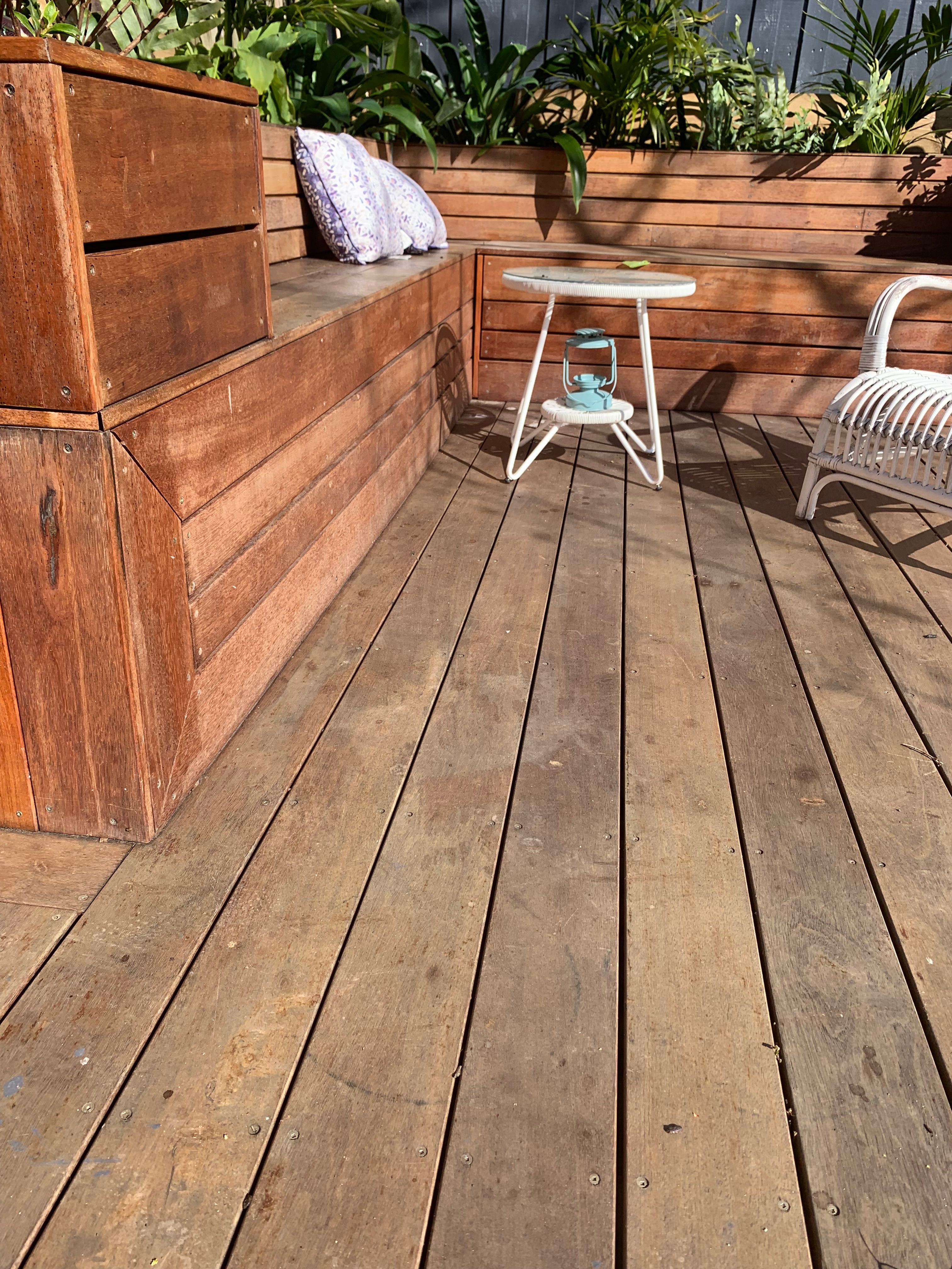How to rejuvenate Merbau decking colour? | Bunnings Workshop community