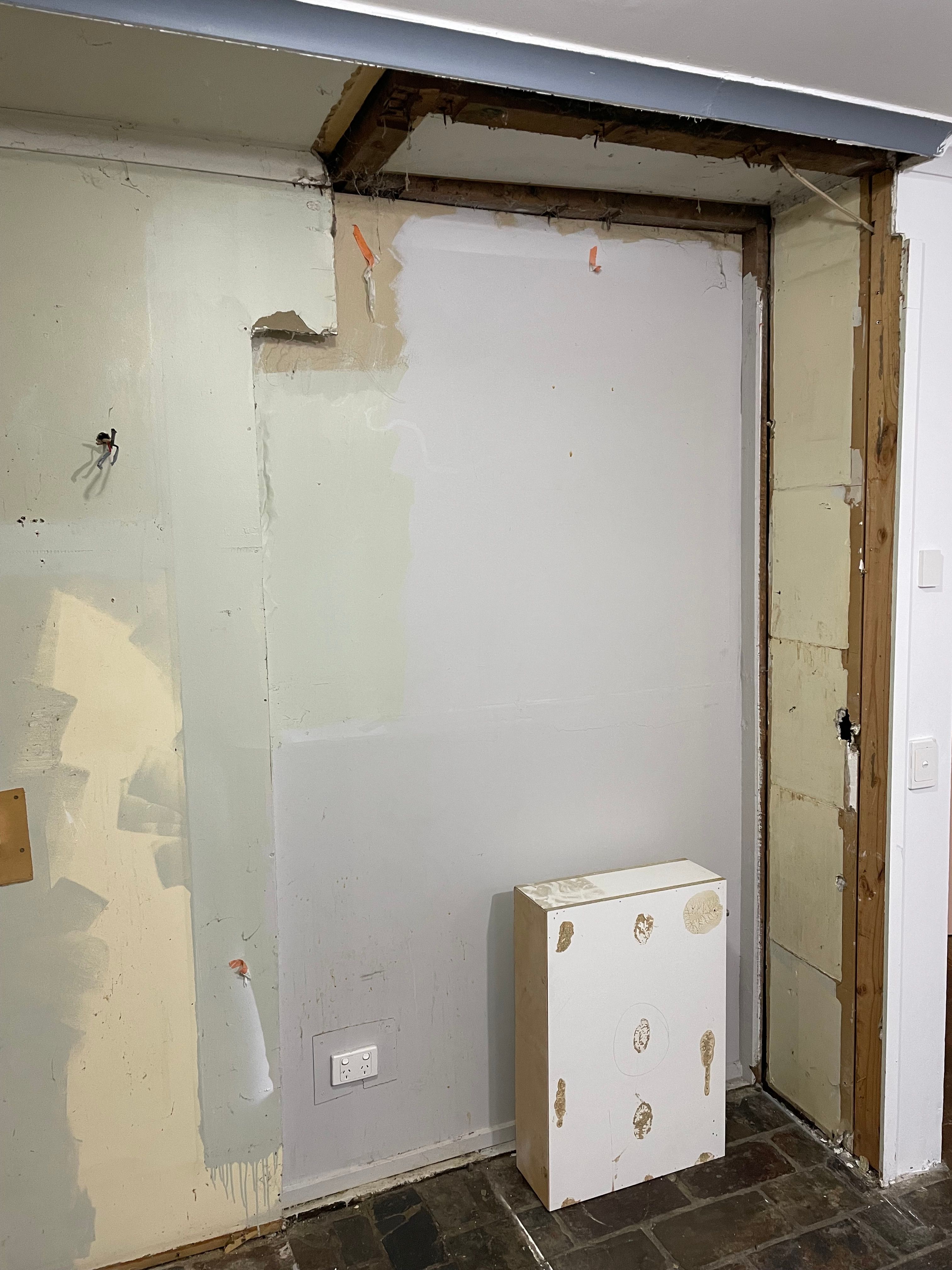 How to plaster and patch kitchen ceiling... | Bunnings Workshop community
